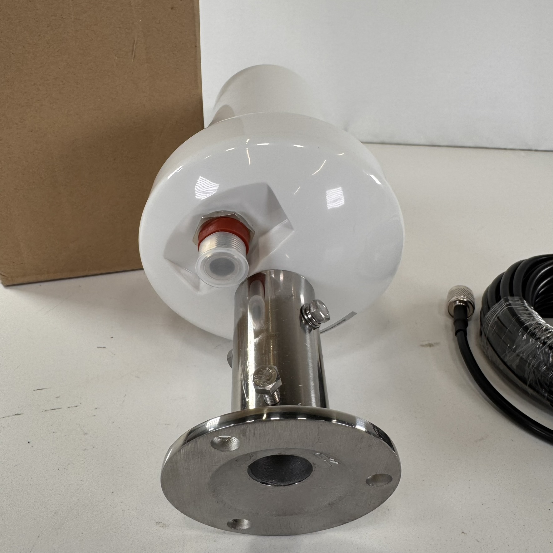 Iridium IRI300 Passive Antenna w/ Cable & Mount - Marine or Outdoor Use ...