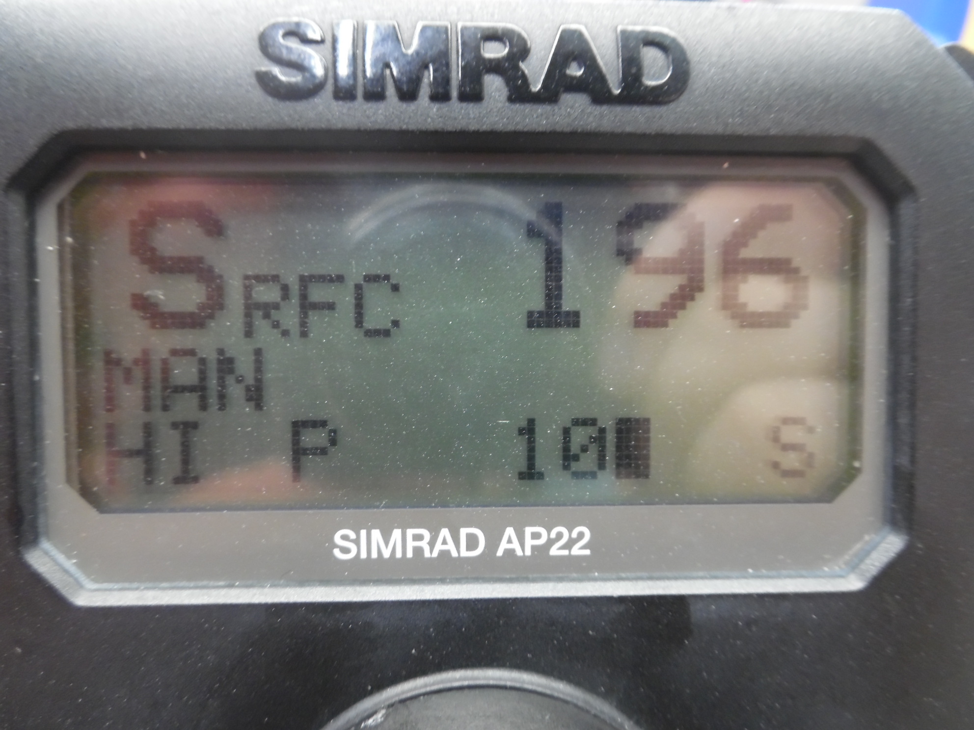 Simrad AP22 Autopilot Control Head PN 22085849 - Max Marine Electronics