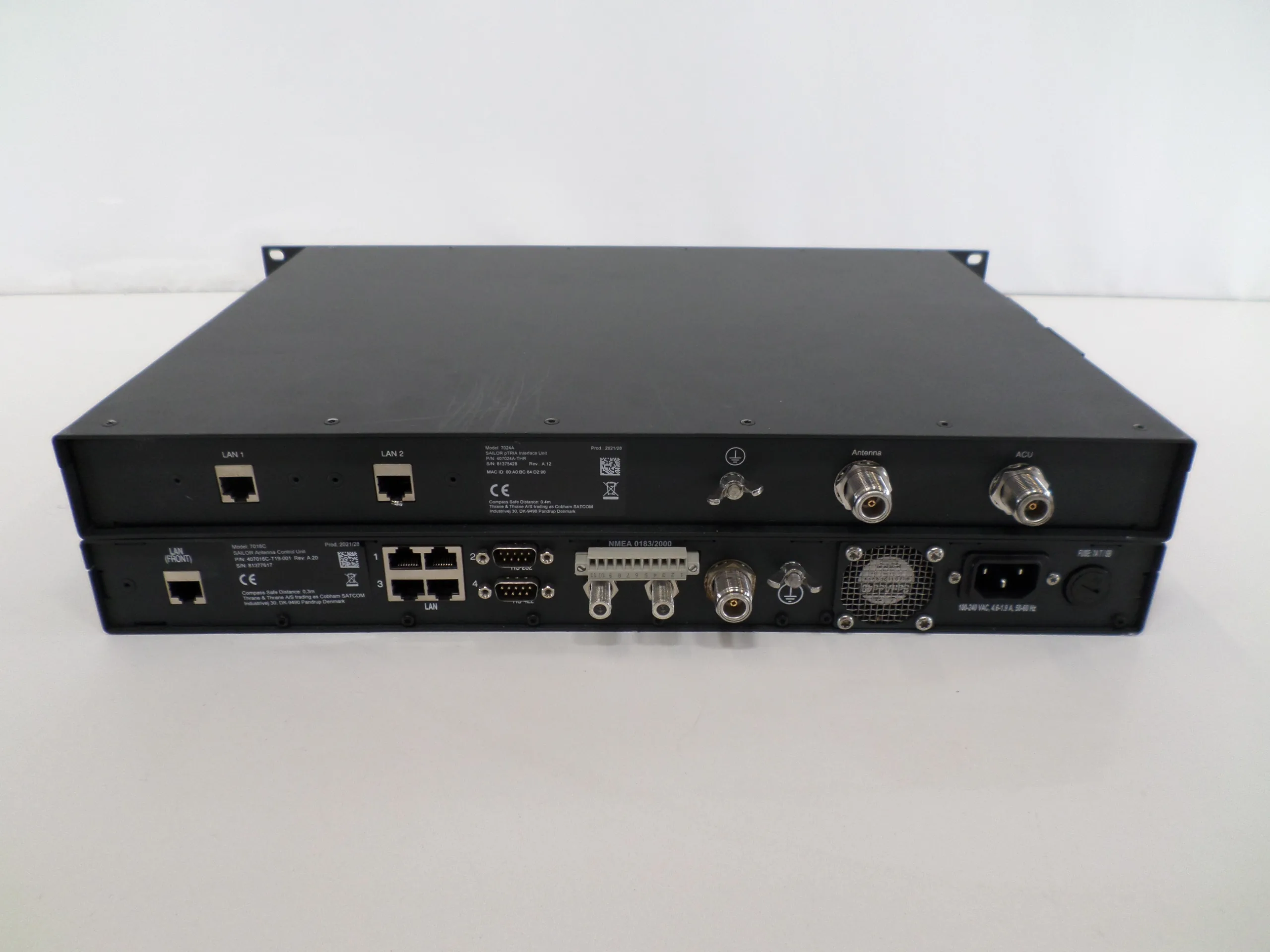 Cobham Sailor 600 ViaSat Ka ACU 7016C and 7024A pTRIA Interface Unit ...