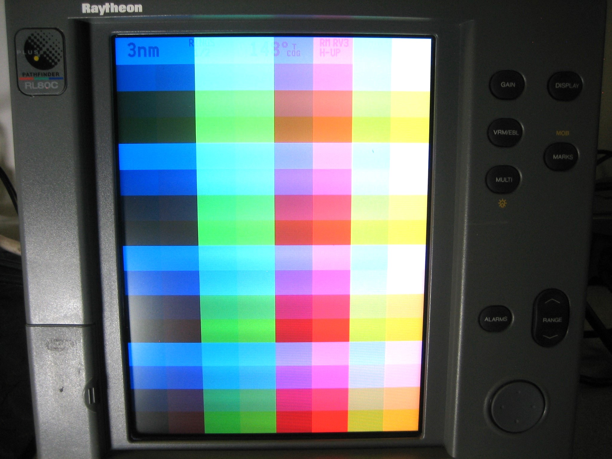 Raymarine RL80CRC+ HSB2 Pathfinder 10.4” Display E52038 NEW LCD Tested ...