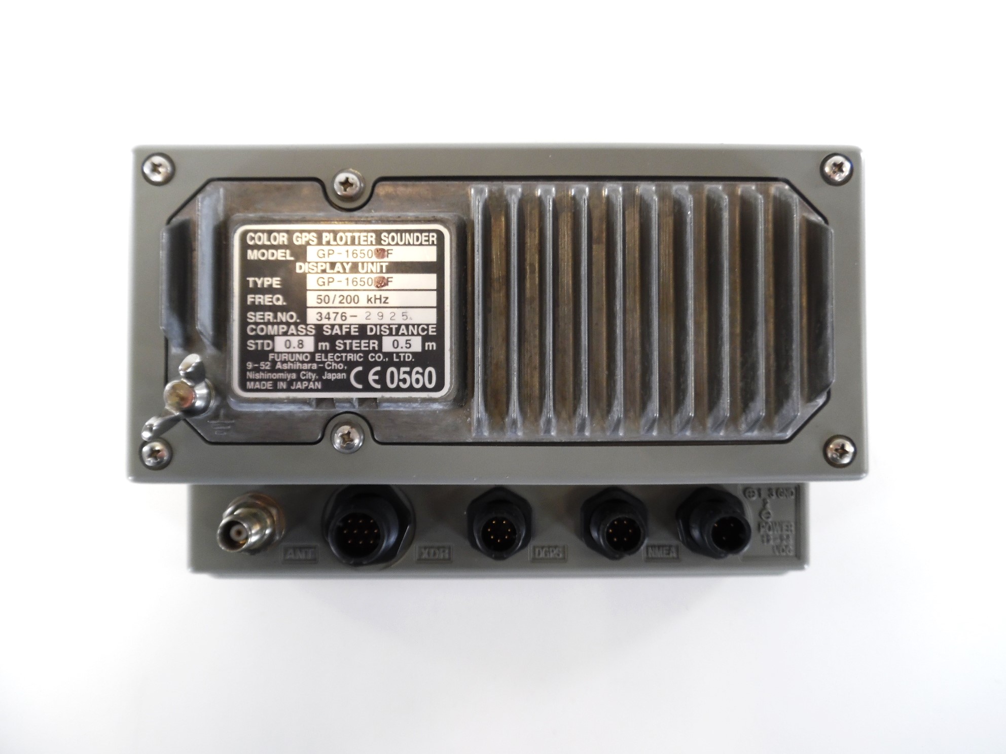 Furuno GP-1650F GPS Chartplotter/Sounder-Navionics- Tested/New LCD ...