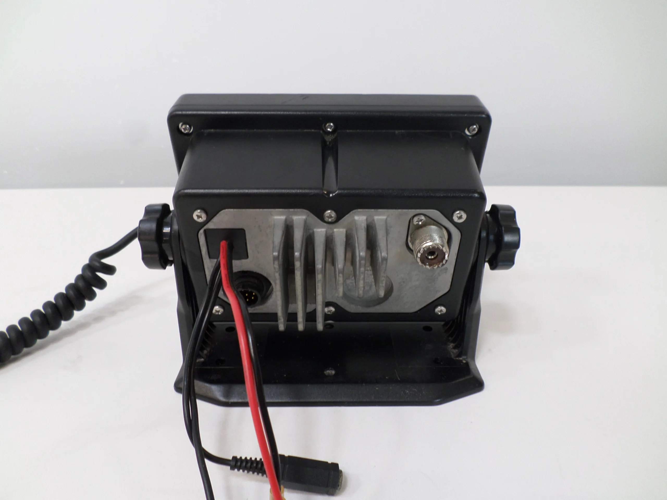 Icom IC-M502 DSC Marine VHF Radio W/ Attached Mic And Mounting Bracket ...