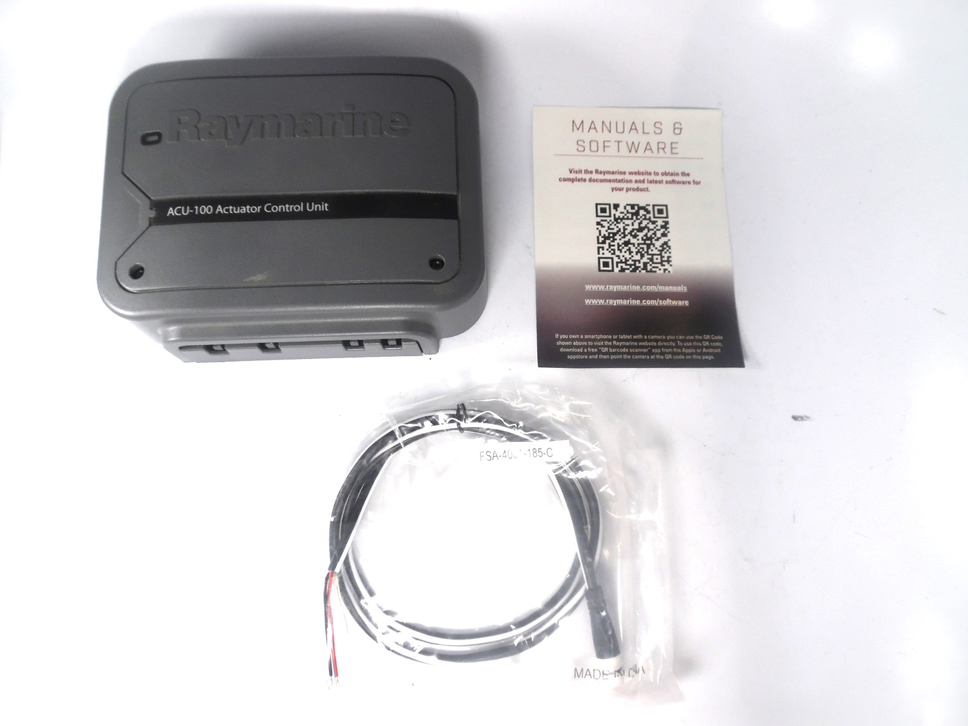 Raymarine Evolution Autopilot ACU-100 Power/Tiller/Wheel Tested E70098R ...