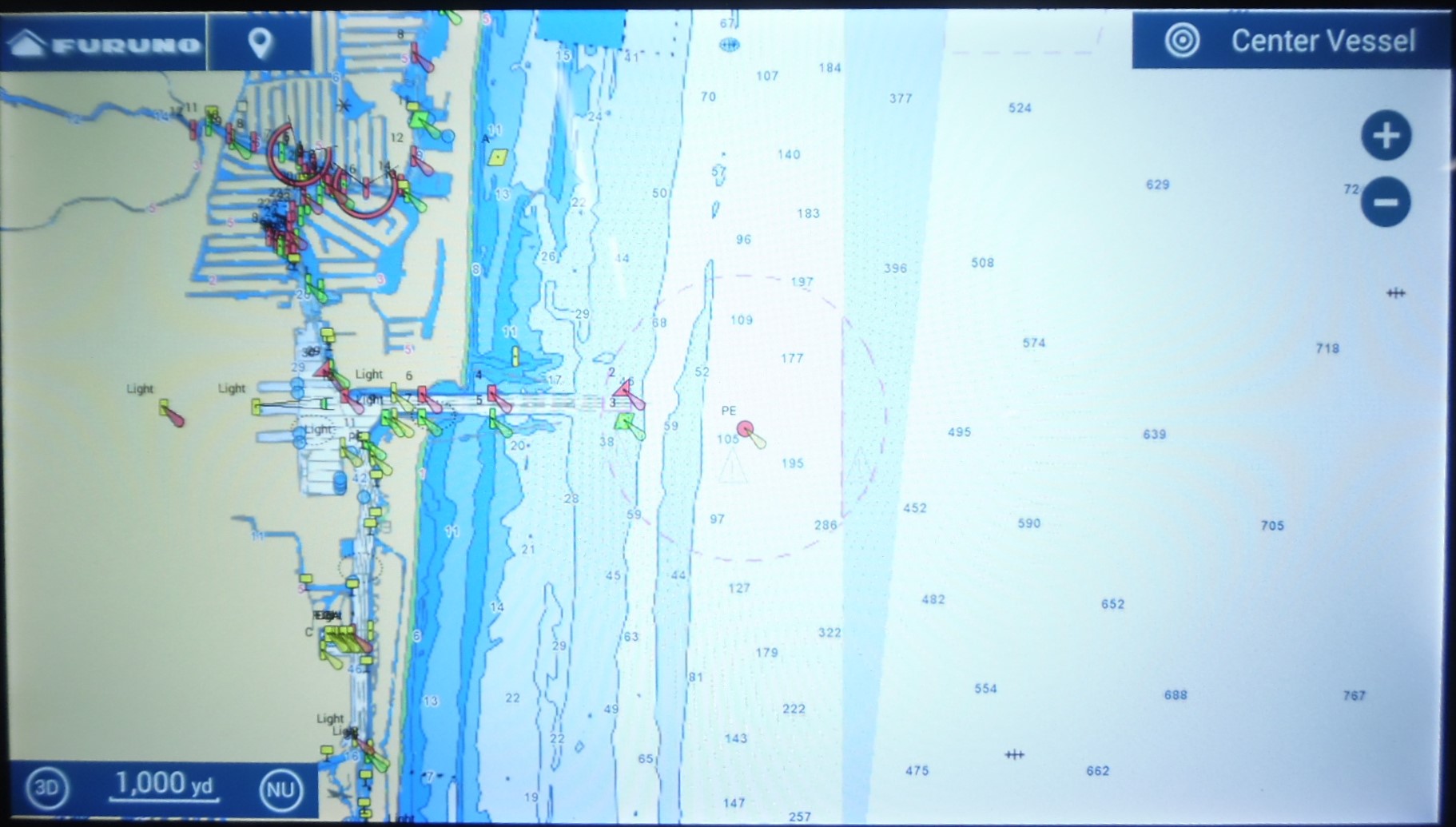 Furuno - TZT16F - NavNet TZtouch3 Chart Plotter/Fish Finder - Tested ...