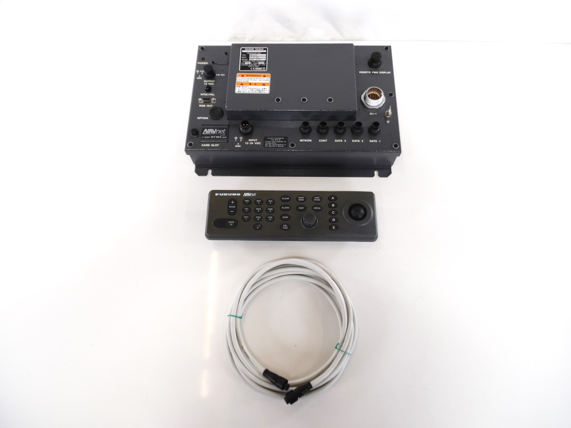 Furuno NavNet RPU-015 VX2 C-MAP Black Box Processor & Keypad, Cable ...