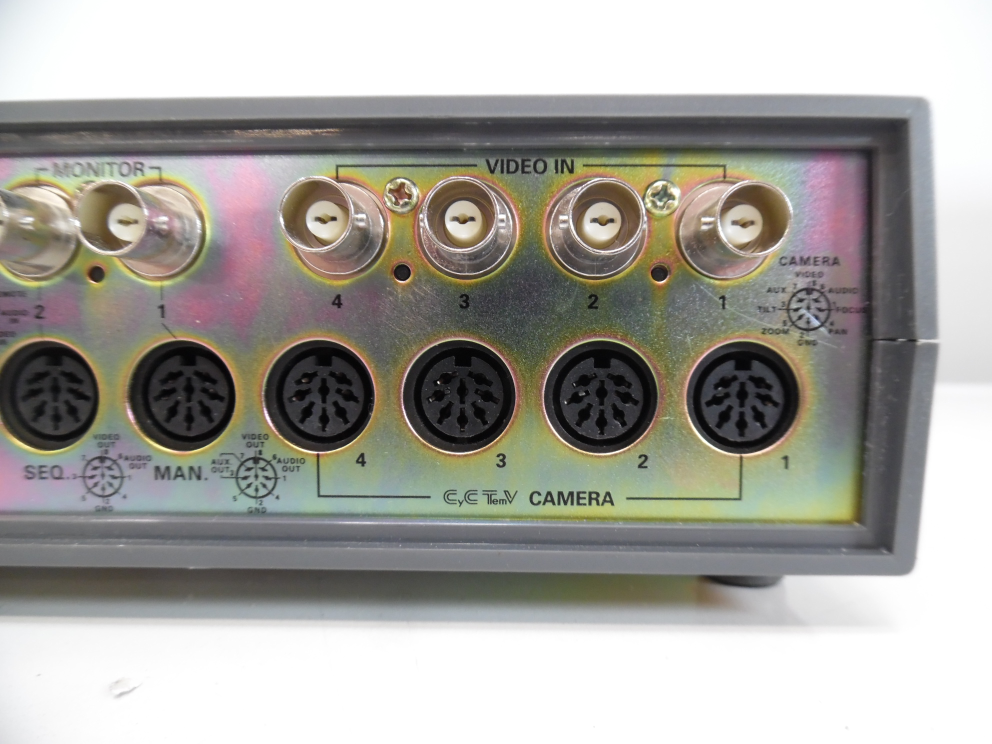 Elbex EXS145 4 Channel CCTV Switcher Video Control Telemetry ...