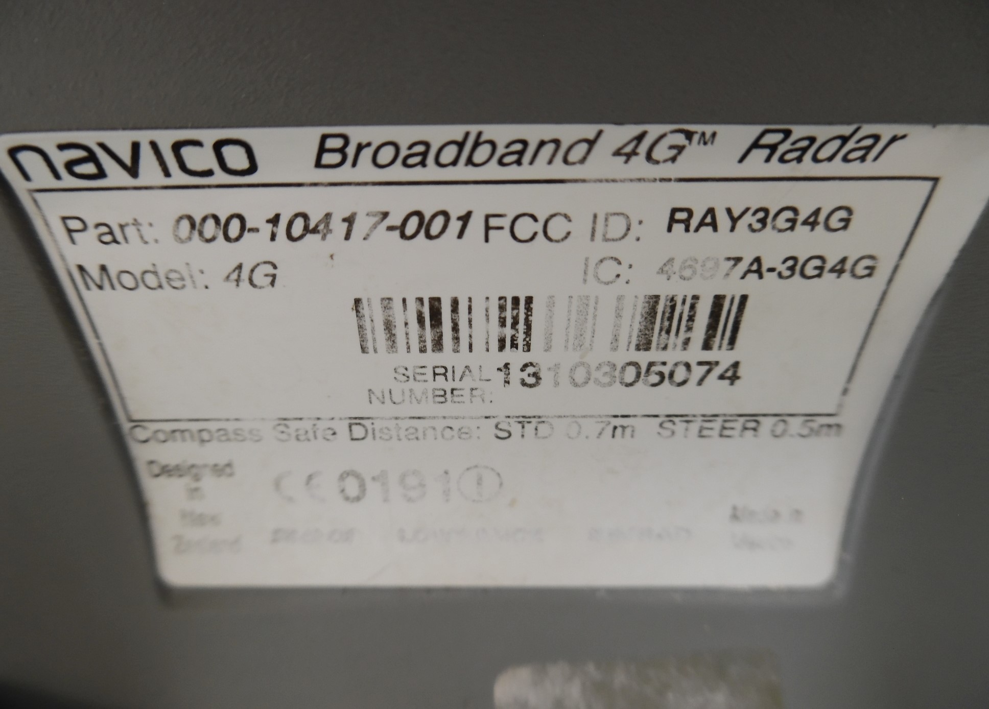 Lowrance/Simrad/Navico/B&G Broadband 4G Radar Dome W Cables & RI10 ...