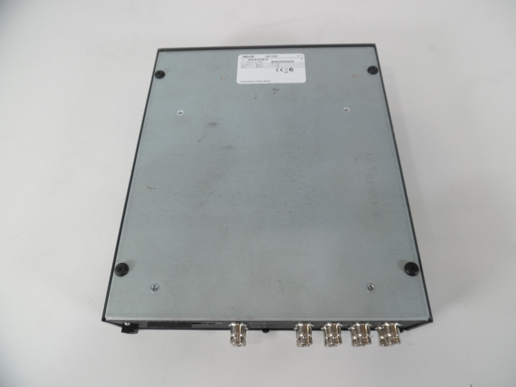 Pelco QD104C Digital Color Quad Video Processor - TESTED - WORKING ...