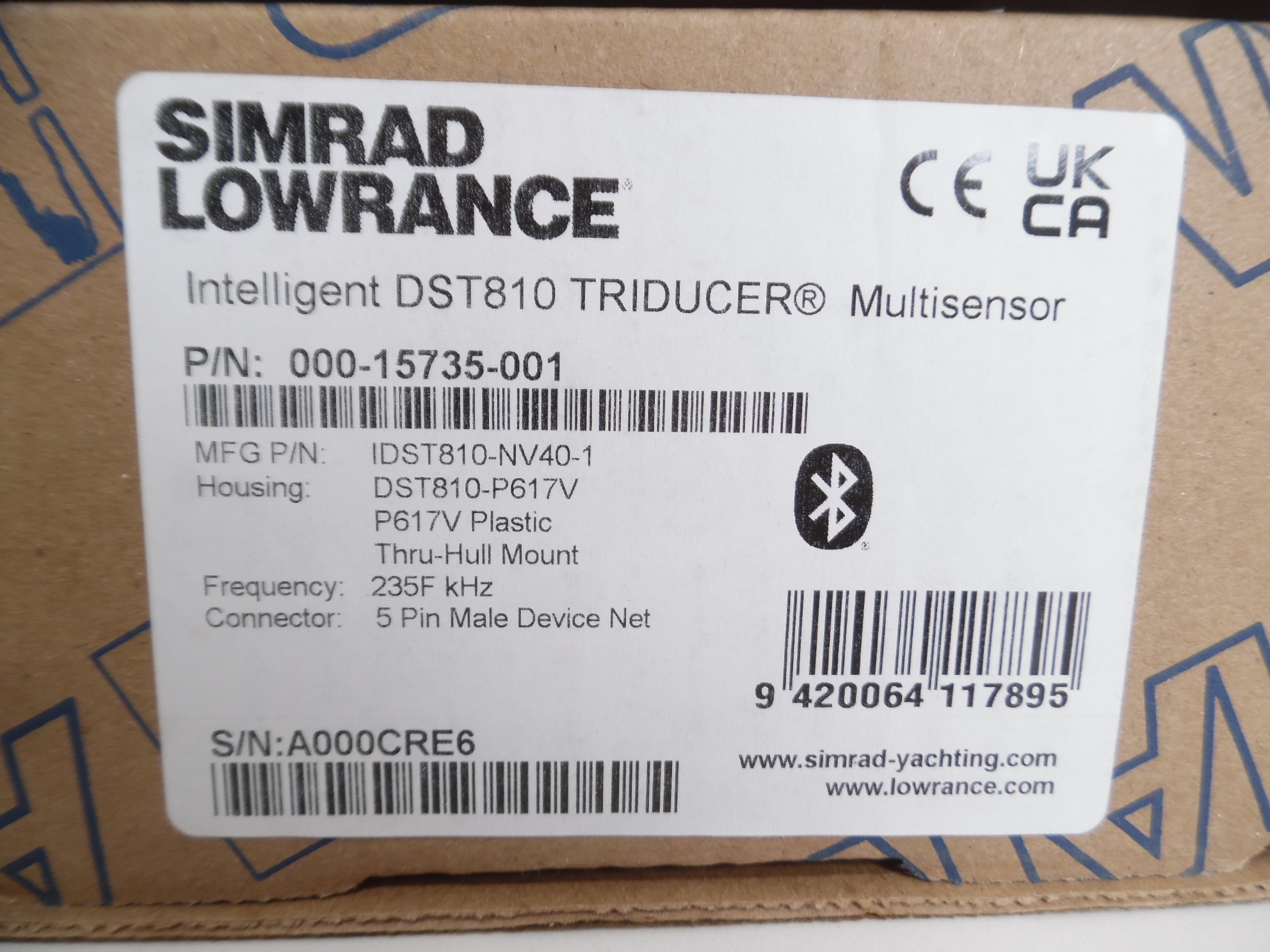 Airmar - Intelligent DST810 TRIDUCER - 000-15735-001 - NMEA2000 - NEW ...
