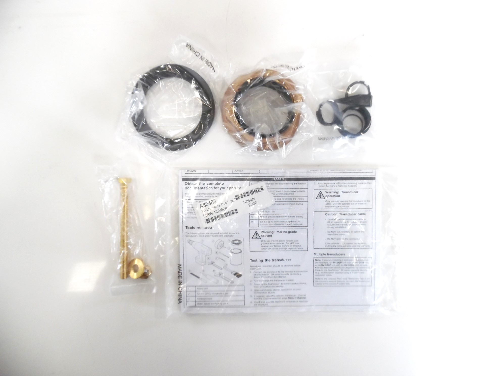 Raymarine RV-200 Realvision 3D All-In-One 0 Degree *Factory Reman ...