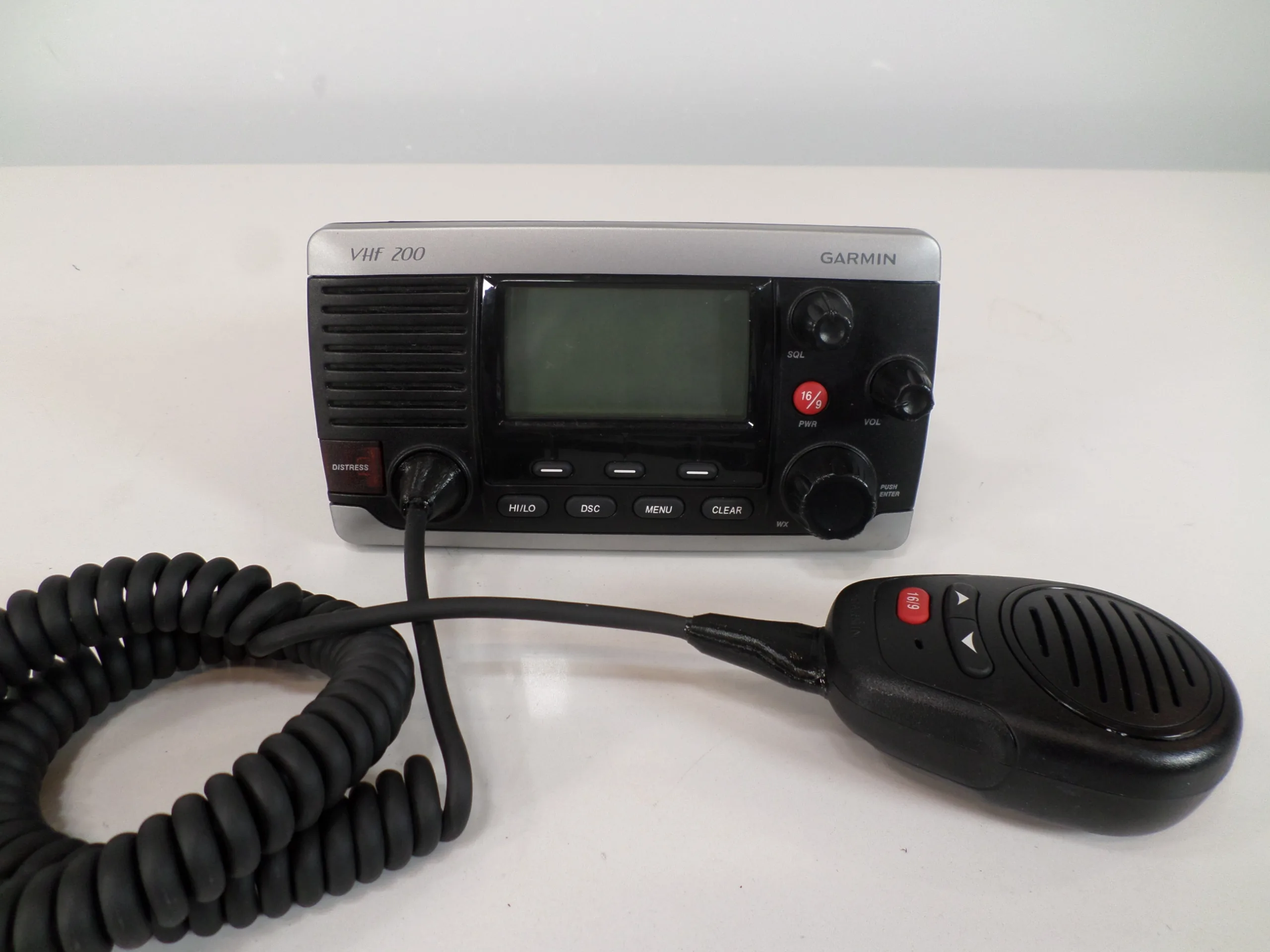 Garmin VHF 100 Marine DSC Radio -Tested- *With New Cable* - Max Marine ...