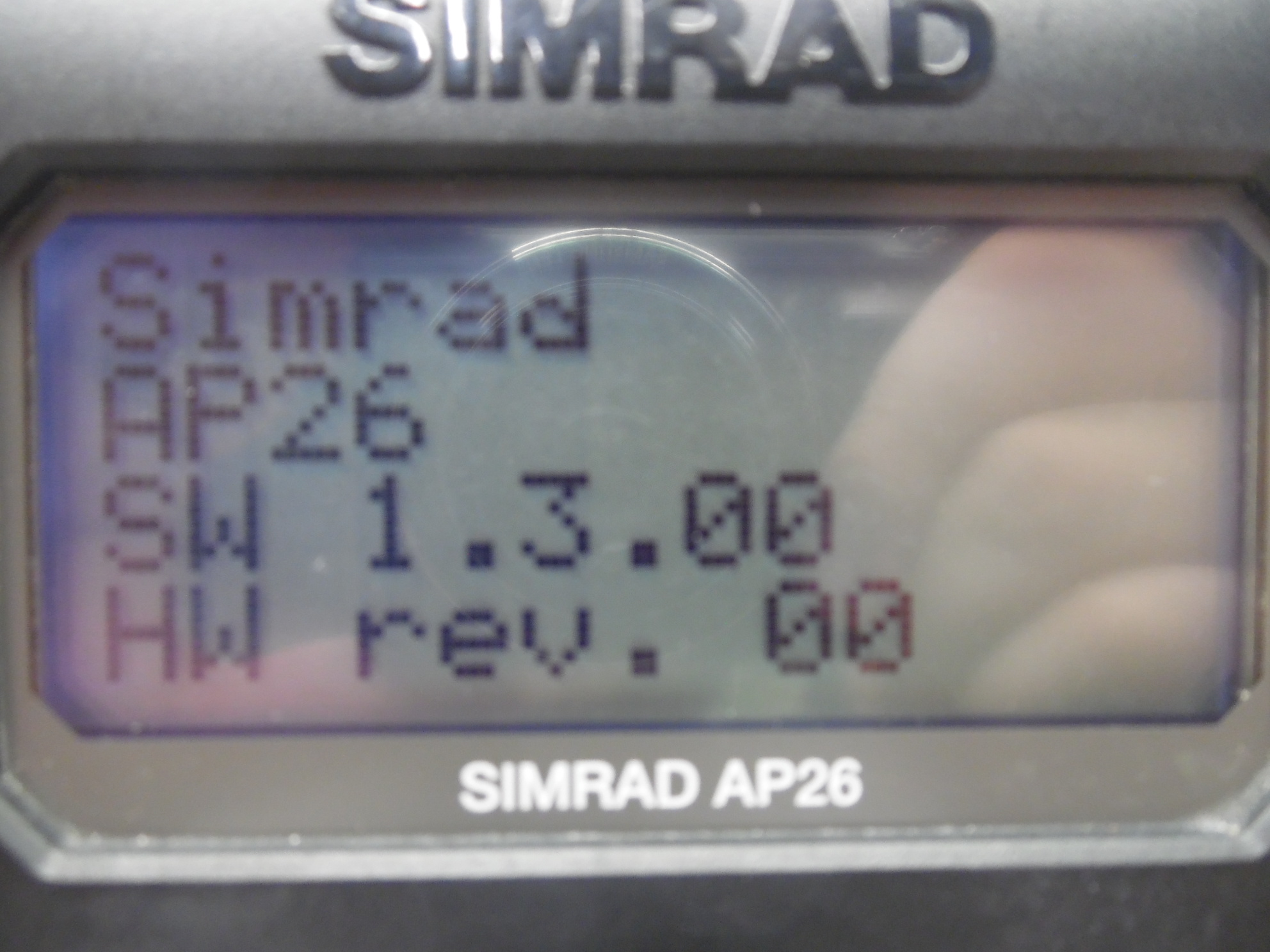 Simrad AP26 Autopilot Control Head 22087910 - Max Marine Electronics