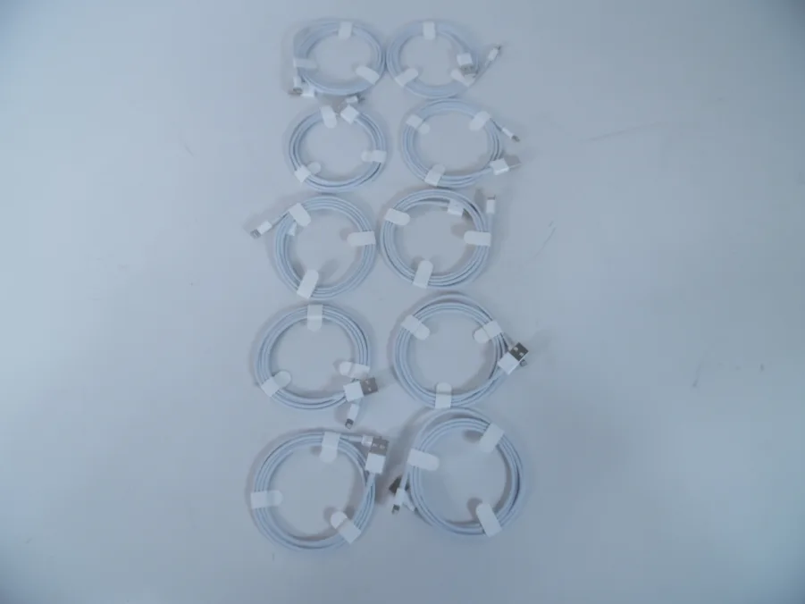 Genuine OEM Apple Lighting to USB Charging Cable 1M Lot Of 10- NEW ...