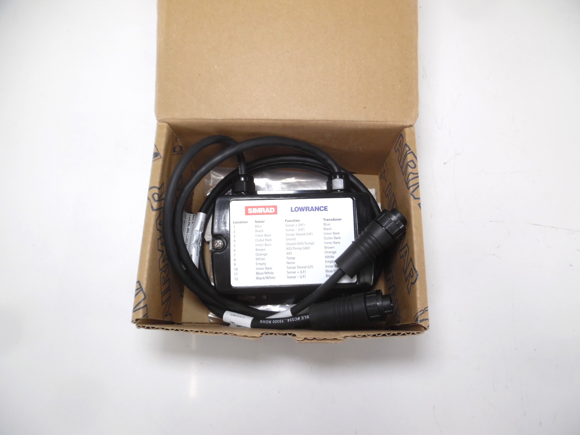 Simrad/Lowrance/Airmar 000-13262-001 XSONIC Pigtail Wiring Block ...