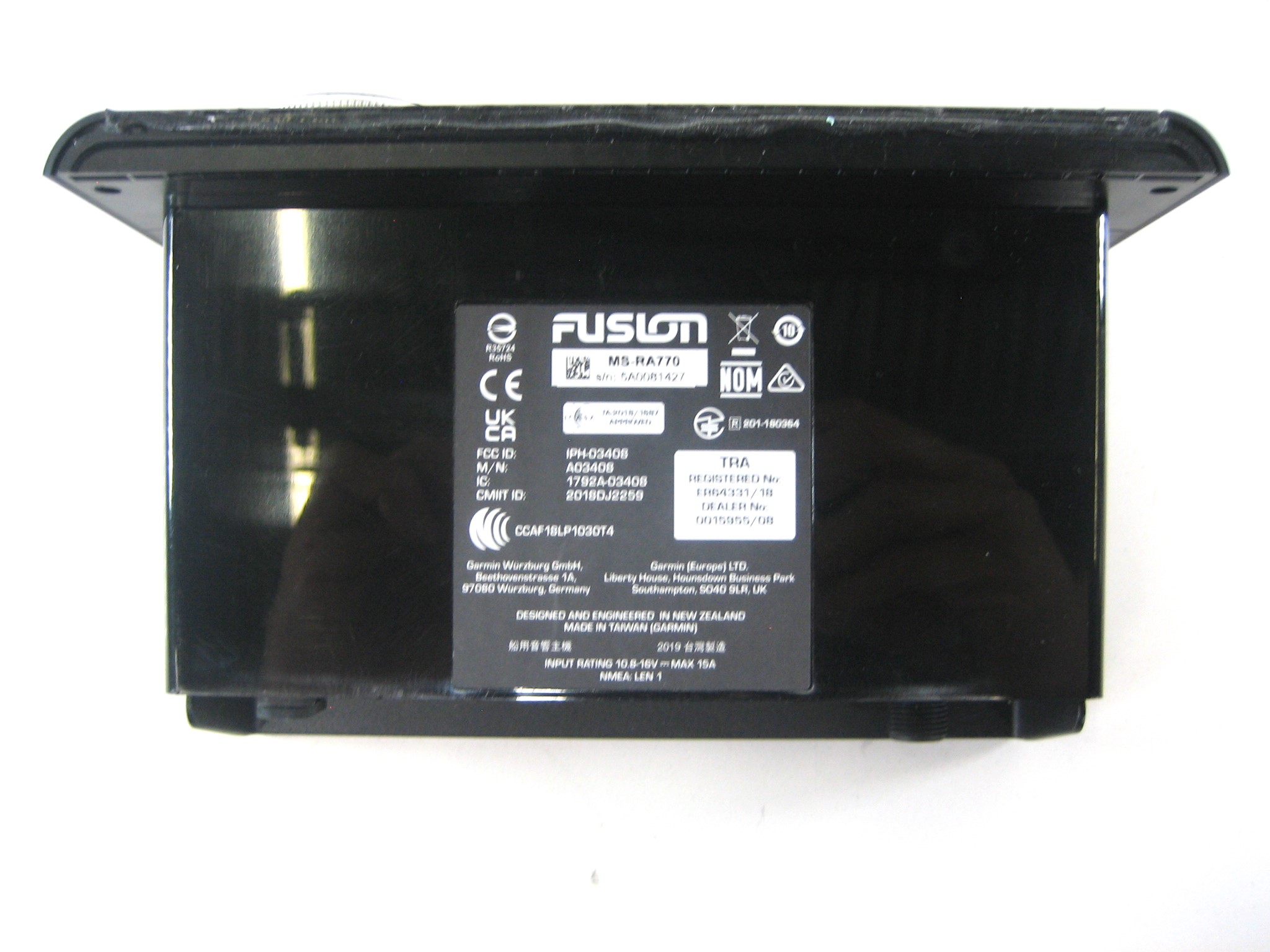 Fusion MS-RA770 Apollo Series Touchscreen AM FM Bluetooth Stereo Fully ...