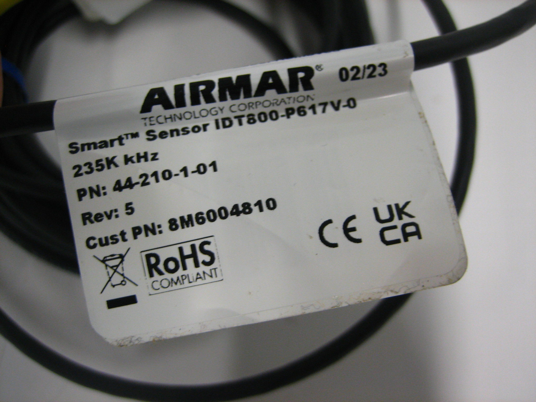 Mercury Smartcraft Smart Depth/Temp Transducer Sensor - NEW - 8M6004810 ...