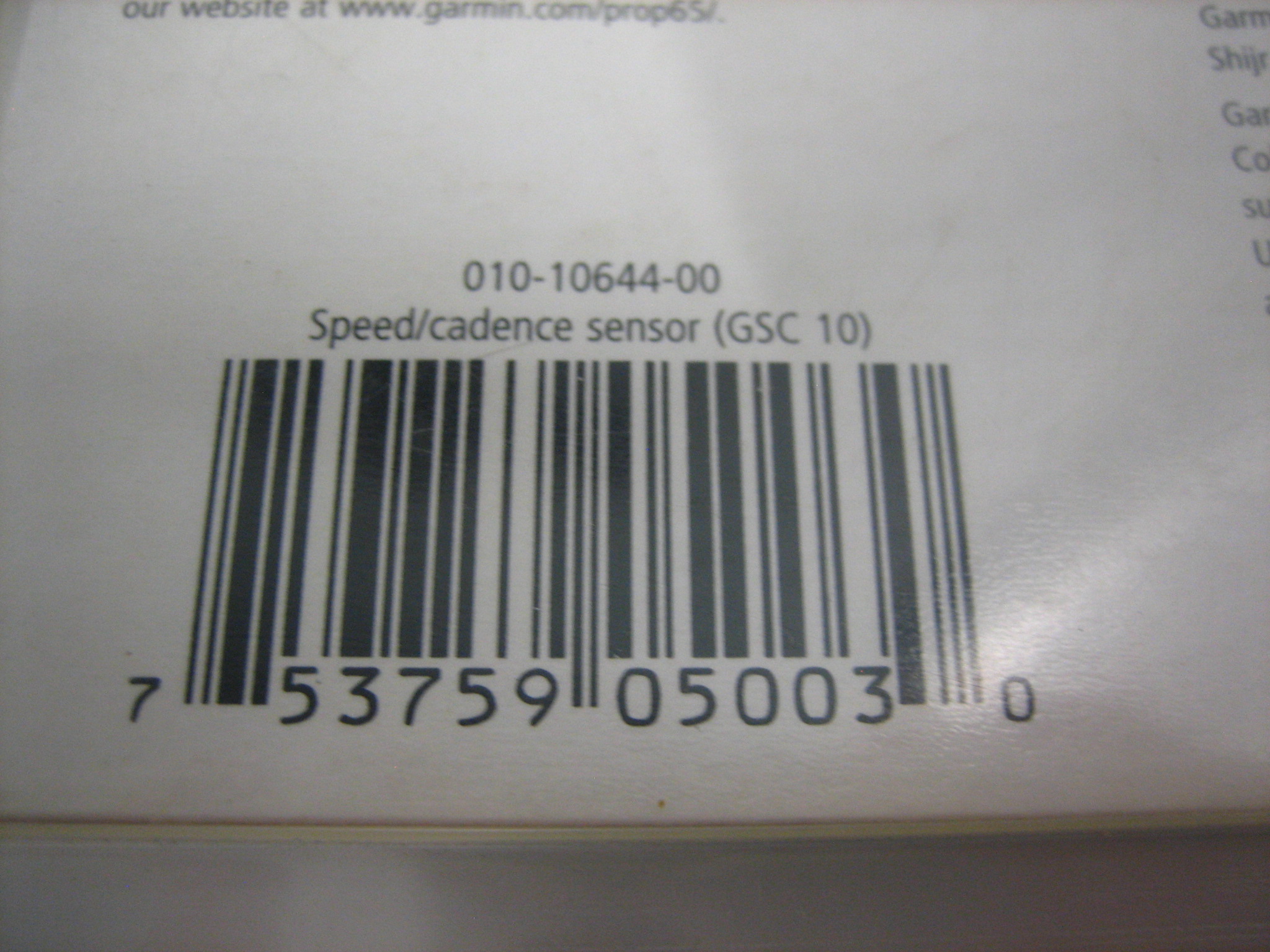 Garmin GSC 10 Speed/Cadence Sensor f/ Forerunner Edge Oregon Colorado Dakota Etc - Max Marine ...