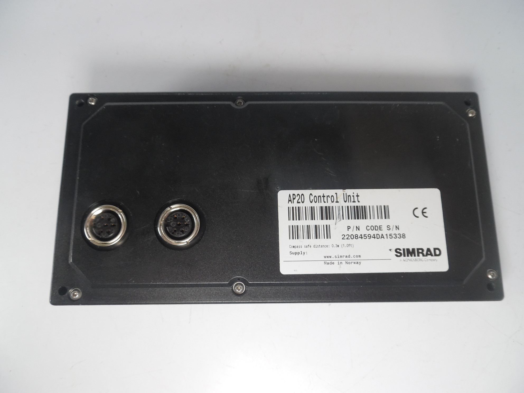 Simrad AP20 Autopilot Control Head 22084594 - Max Marine Electronics