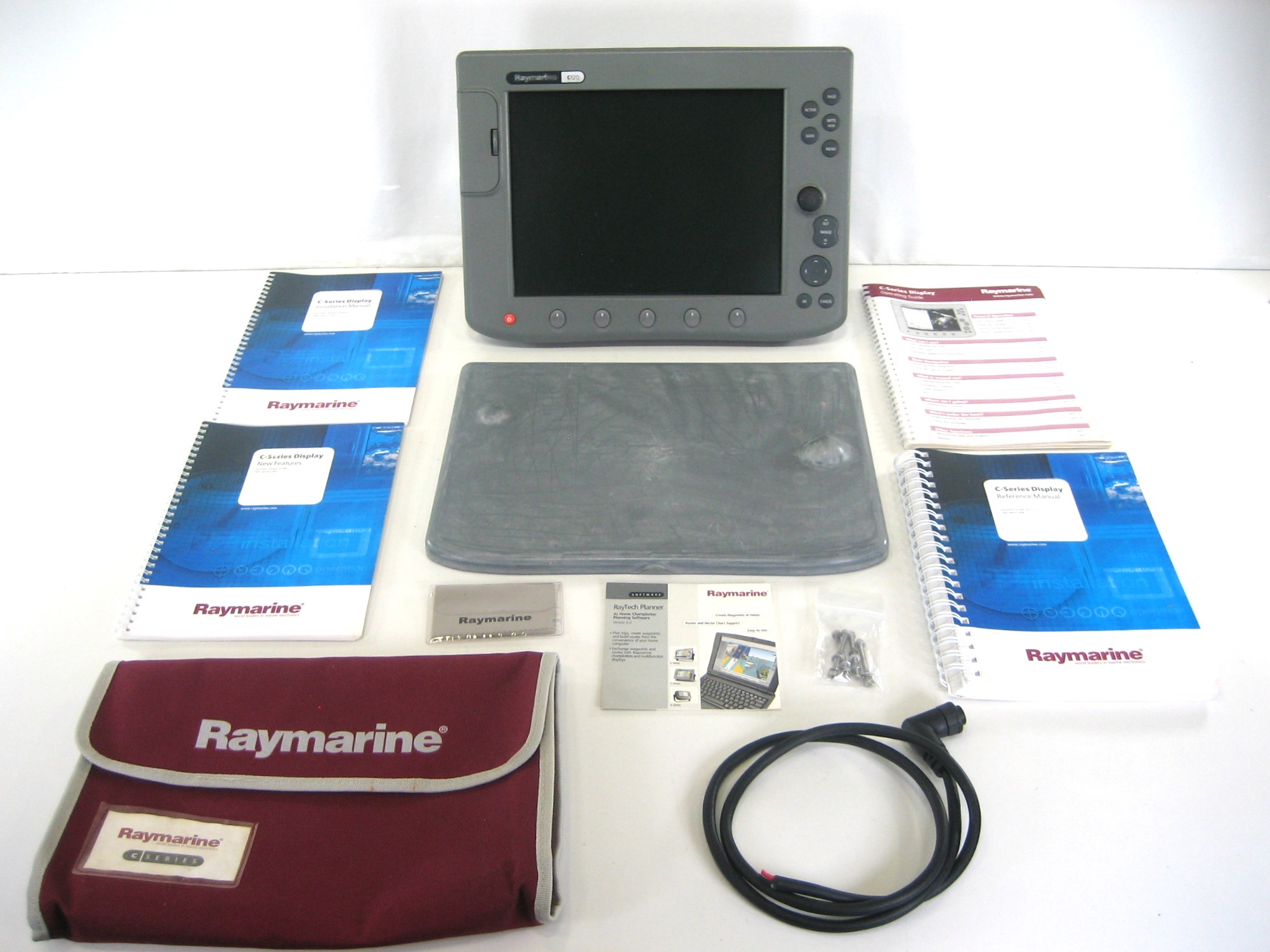 Raymarine C120 Classic w/Accessories E02022 Great Condition Tested 90 ...
