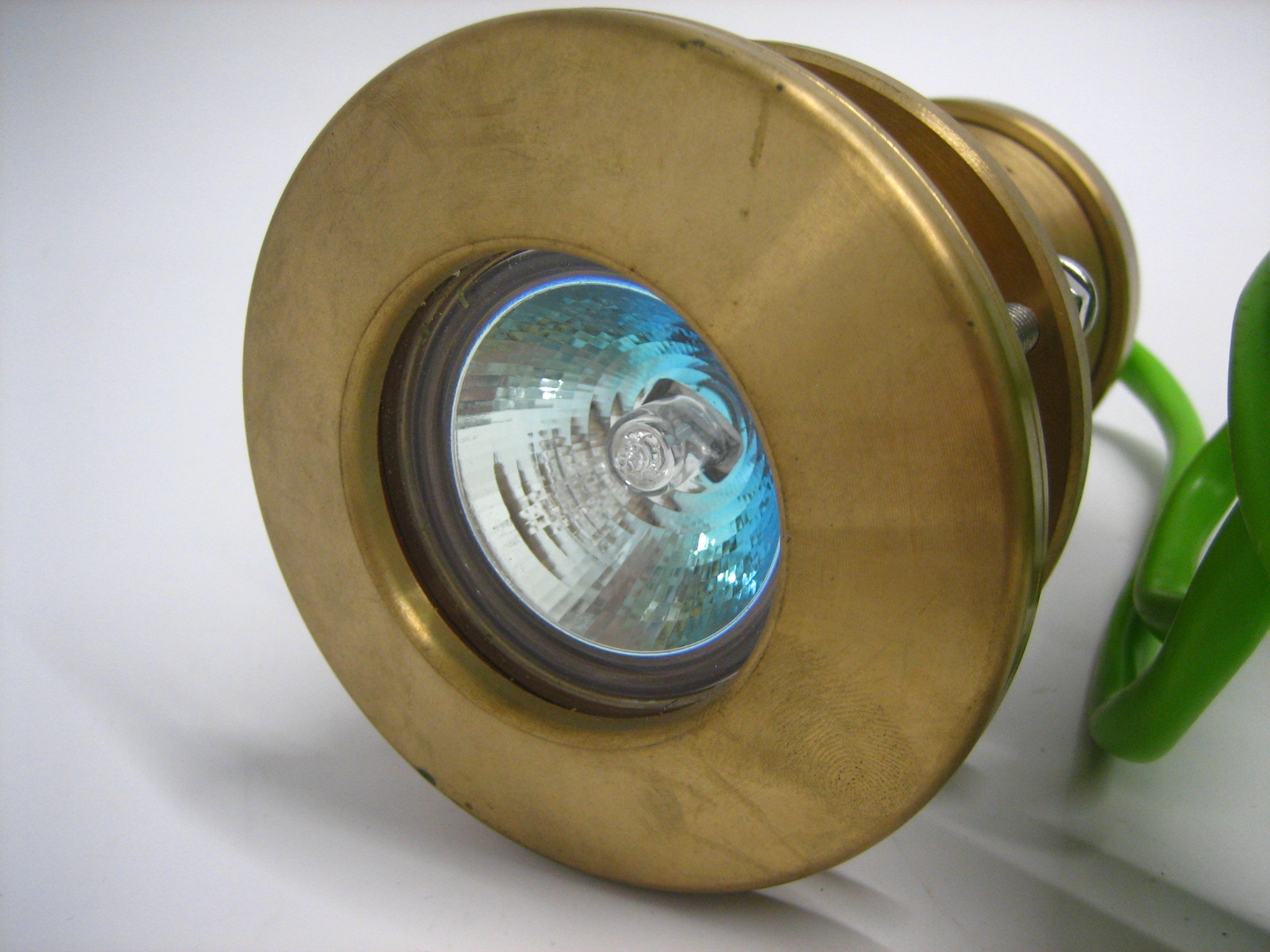 Marine Boat Thru-Hull Bronze Underwater Light - Halogen 75w 12vdc - NEW ...