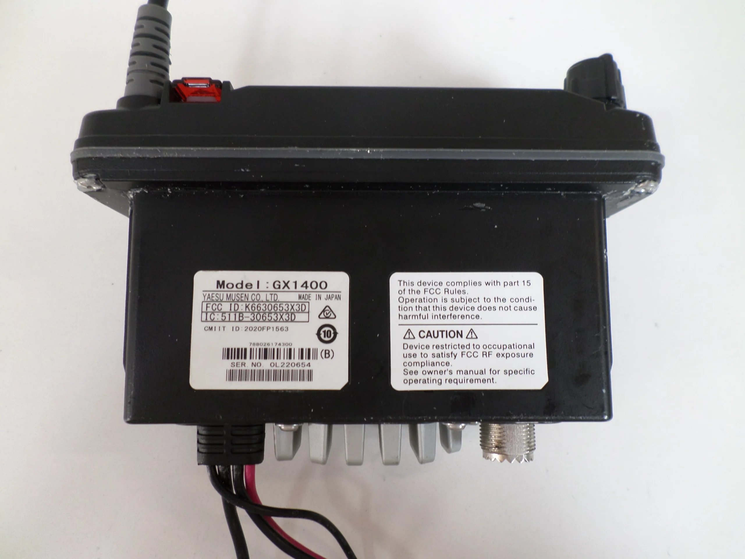 Standard Horizon Eclipse GX1400 Compact Marine VHF Radio - Tested - Max ...