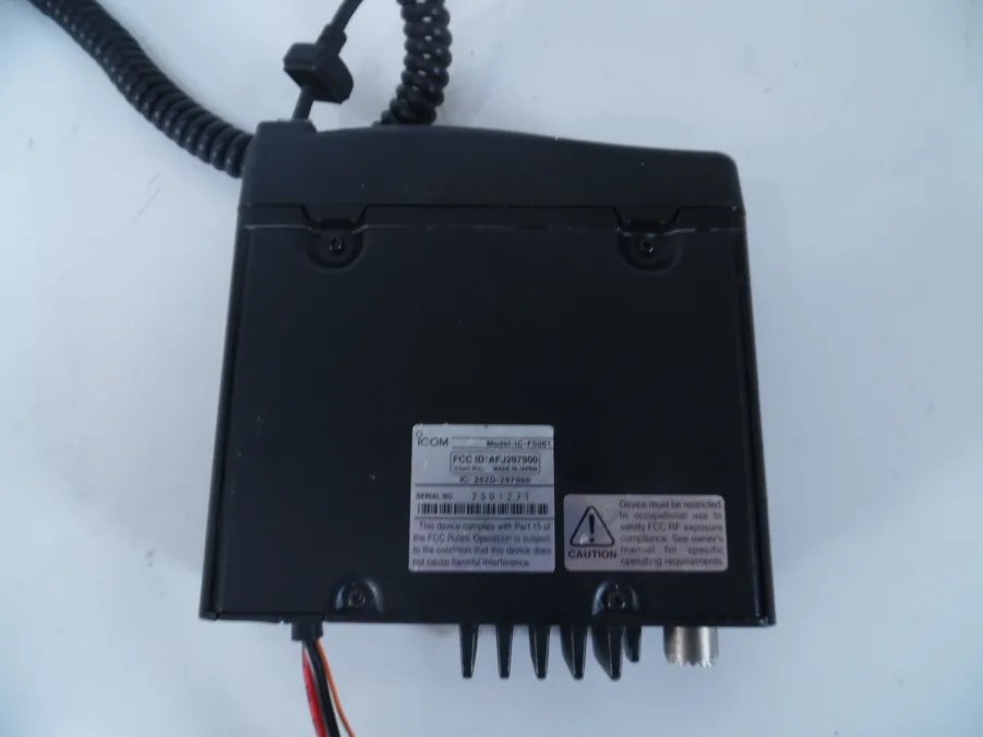 Icom IC-F5061 50W Analog Two-Way VHF Radio With Hand Mic- Tested ...