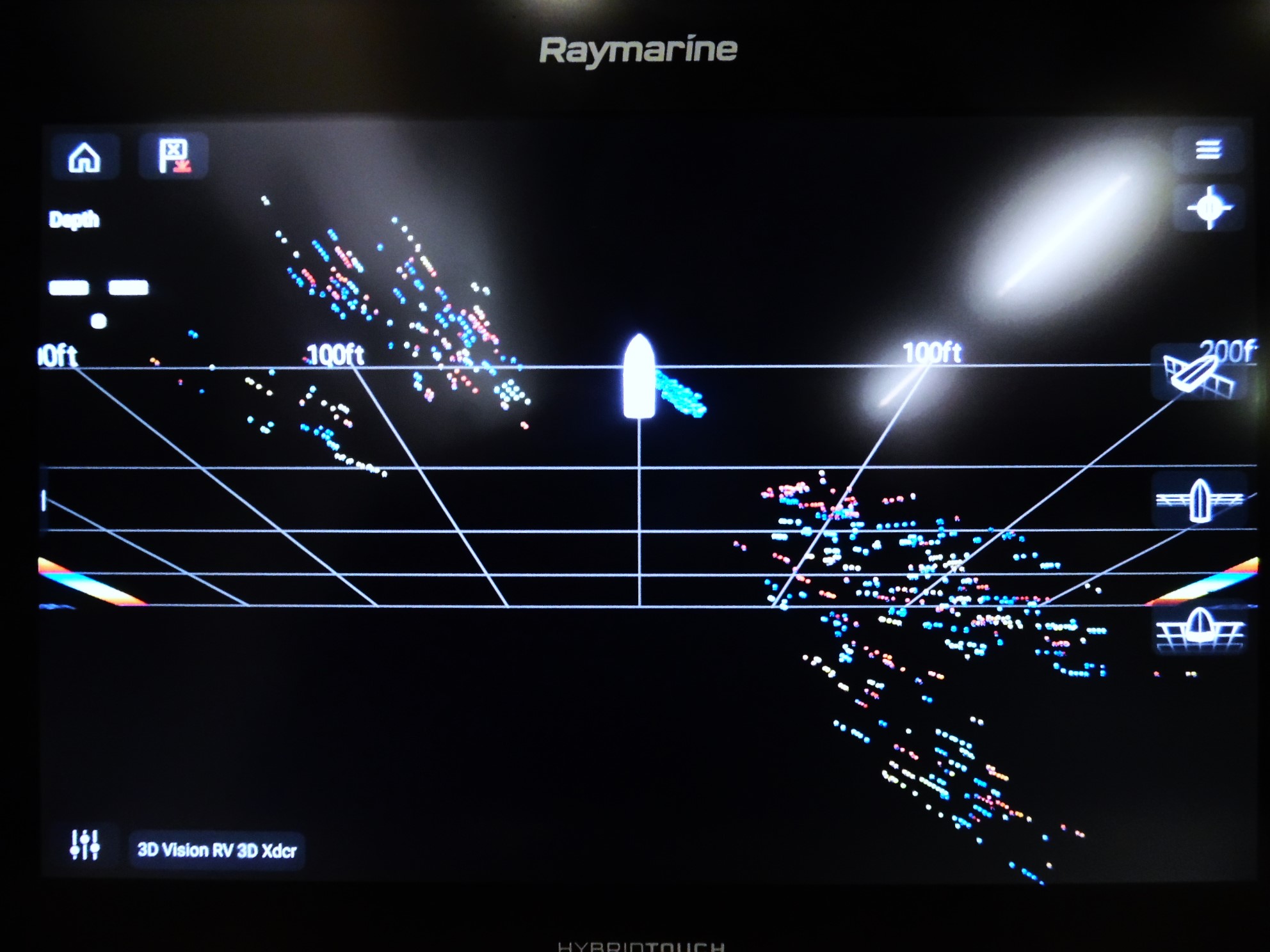 Raymarine Axiom 12 Pro RVX HybridTouch MFD - E70372 - Tested - Great ...