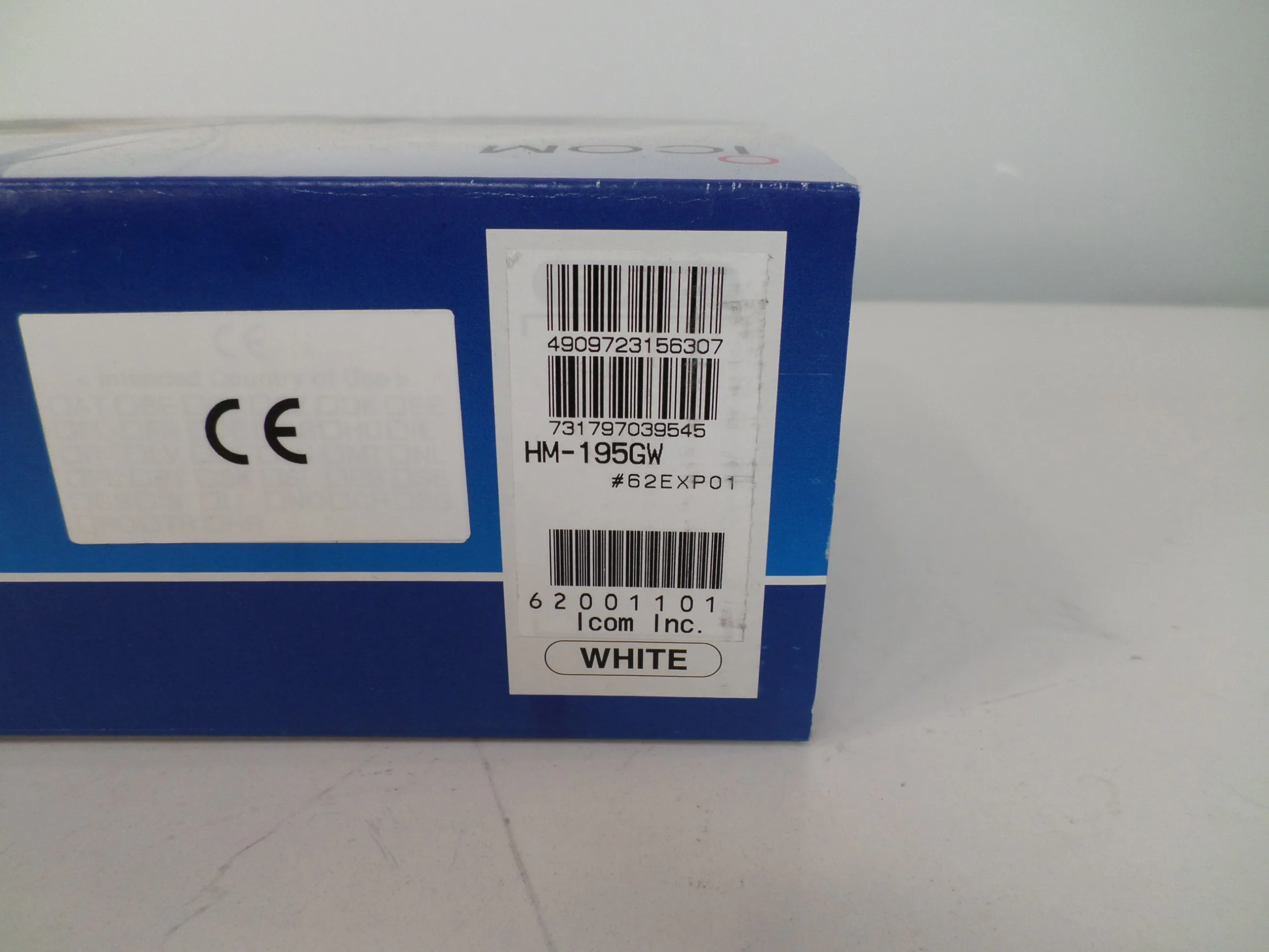 Icom Commandmic HM-195GW (White Version) Second Station Handset - New ...