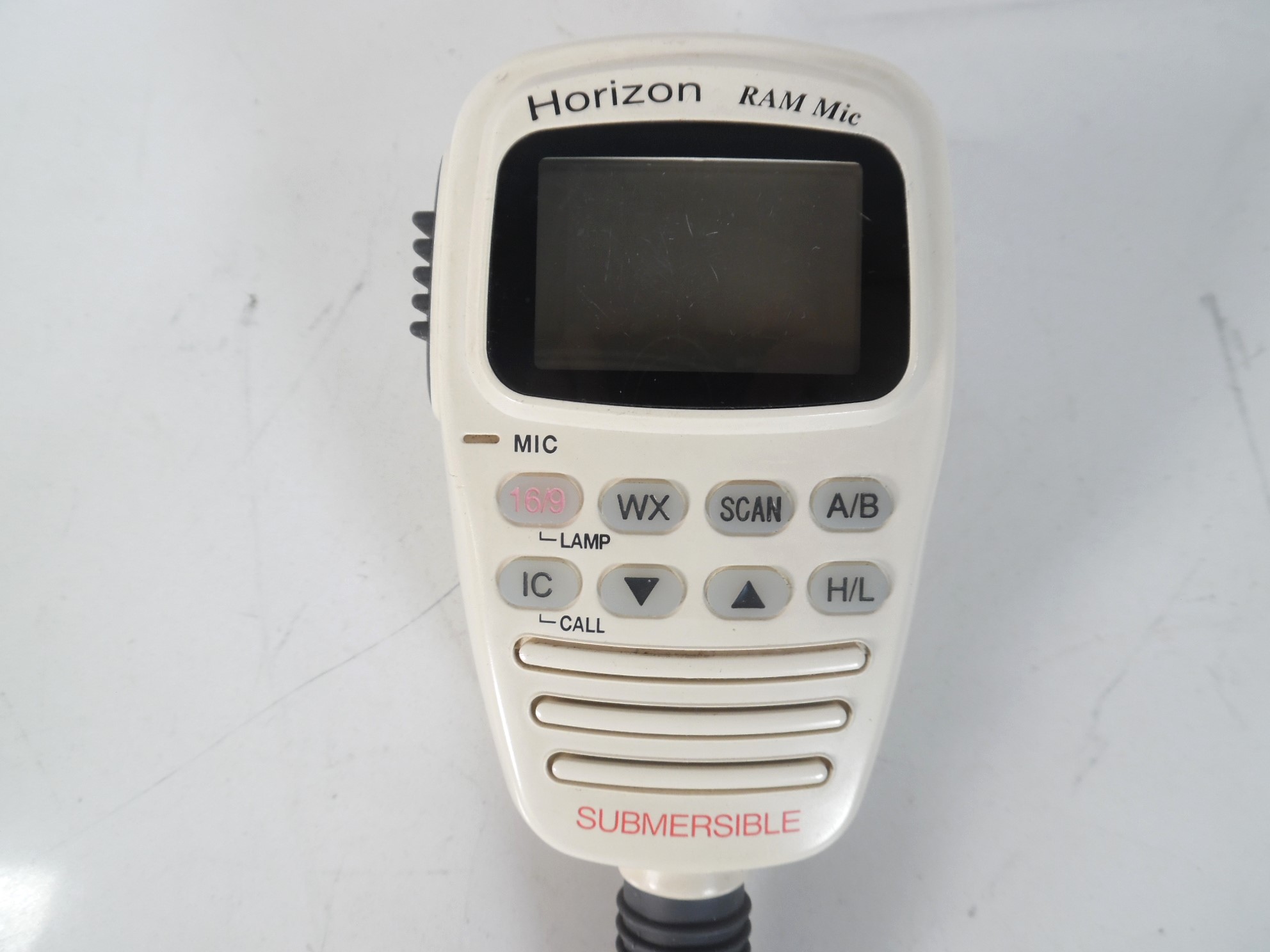 Standard Horizon CMP23W RAM Mic Handset -White-Tested - Max Marine ...