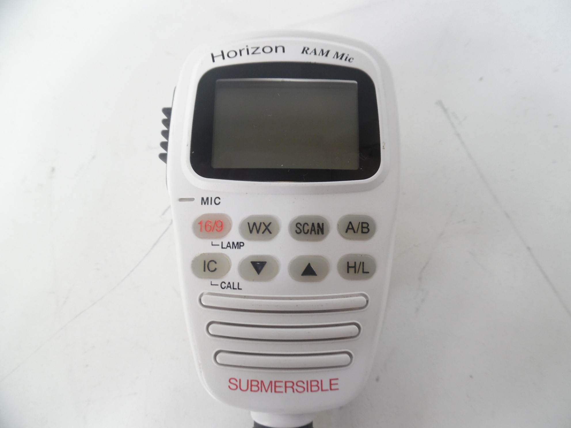 Standard Horizon CMP23W RAM Mic-WHITE- Handset - Tested - Max Marine ...