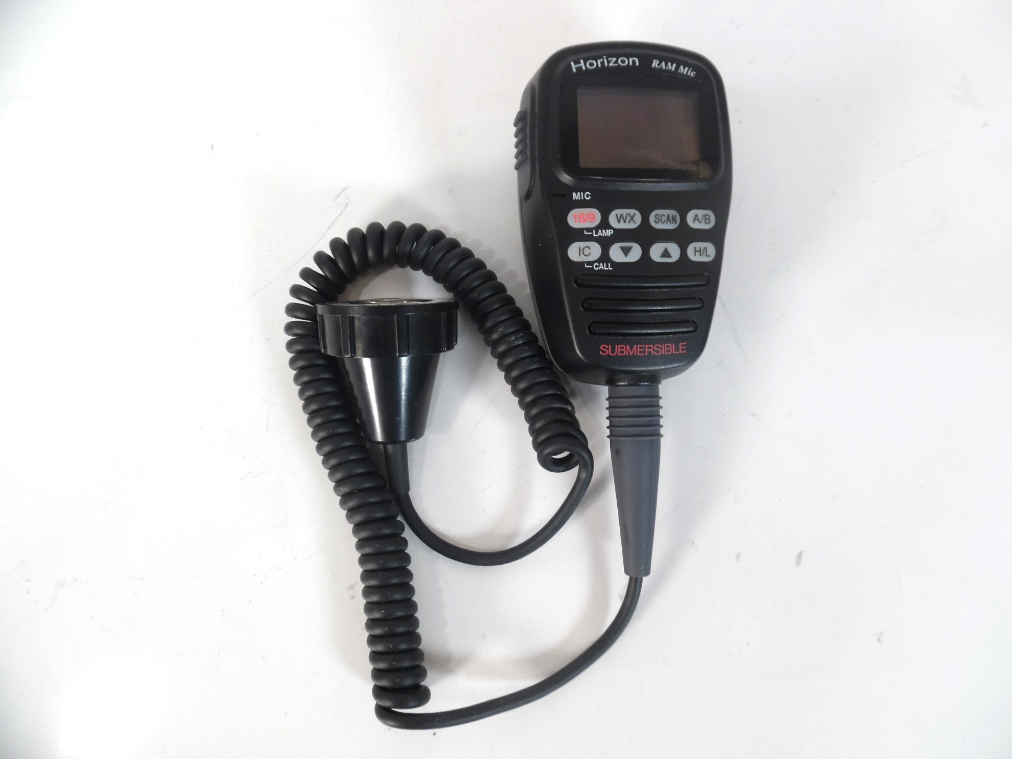 Standard Horizon CMP23B RAM Mic -Black-Handset - Tested - Max Marine ...