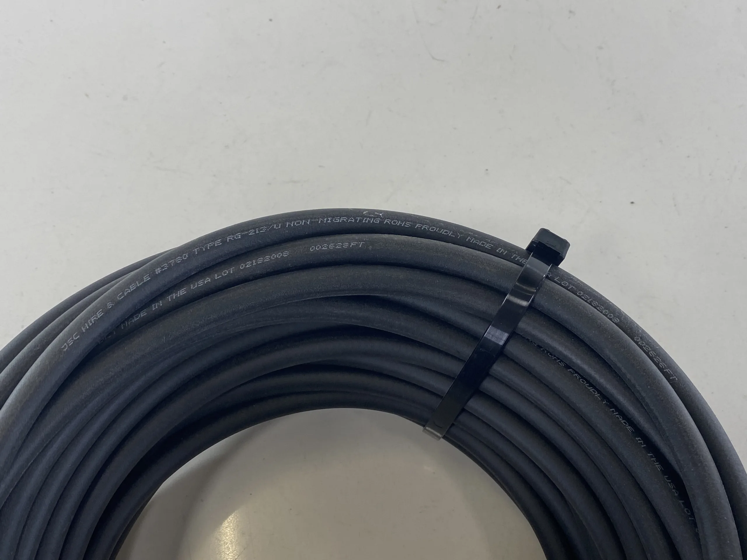 JSC Wire & Cable RG-213/U 64ft N-Male to TNC-Male Connector Coax Cable ...