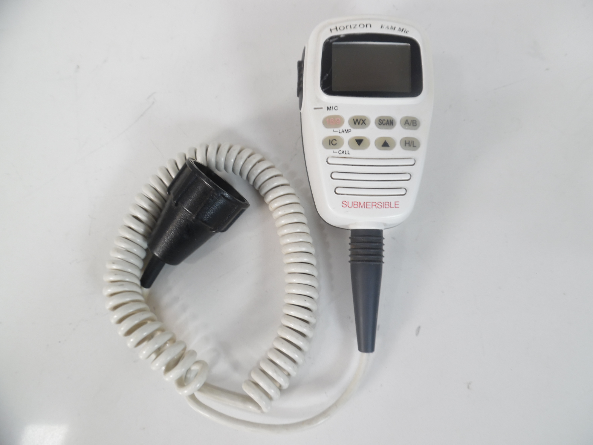Standard Horizon CMP23W RAM Mic Handset-White - Tested - Max Marine ...