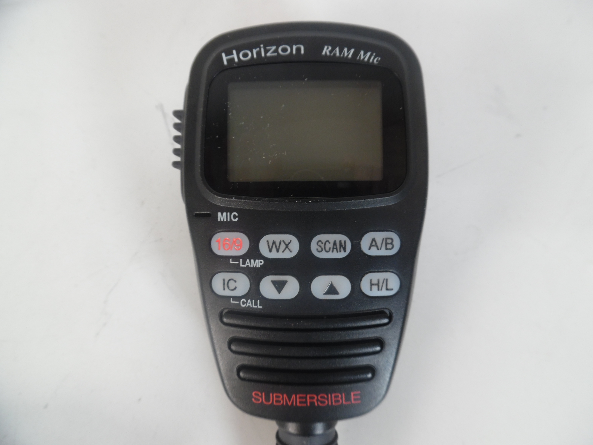 Standard Horizon CMP23B RAM Mic-BLACK- Handset - Tested!- NEW- Max ...