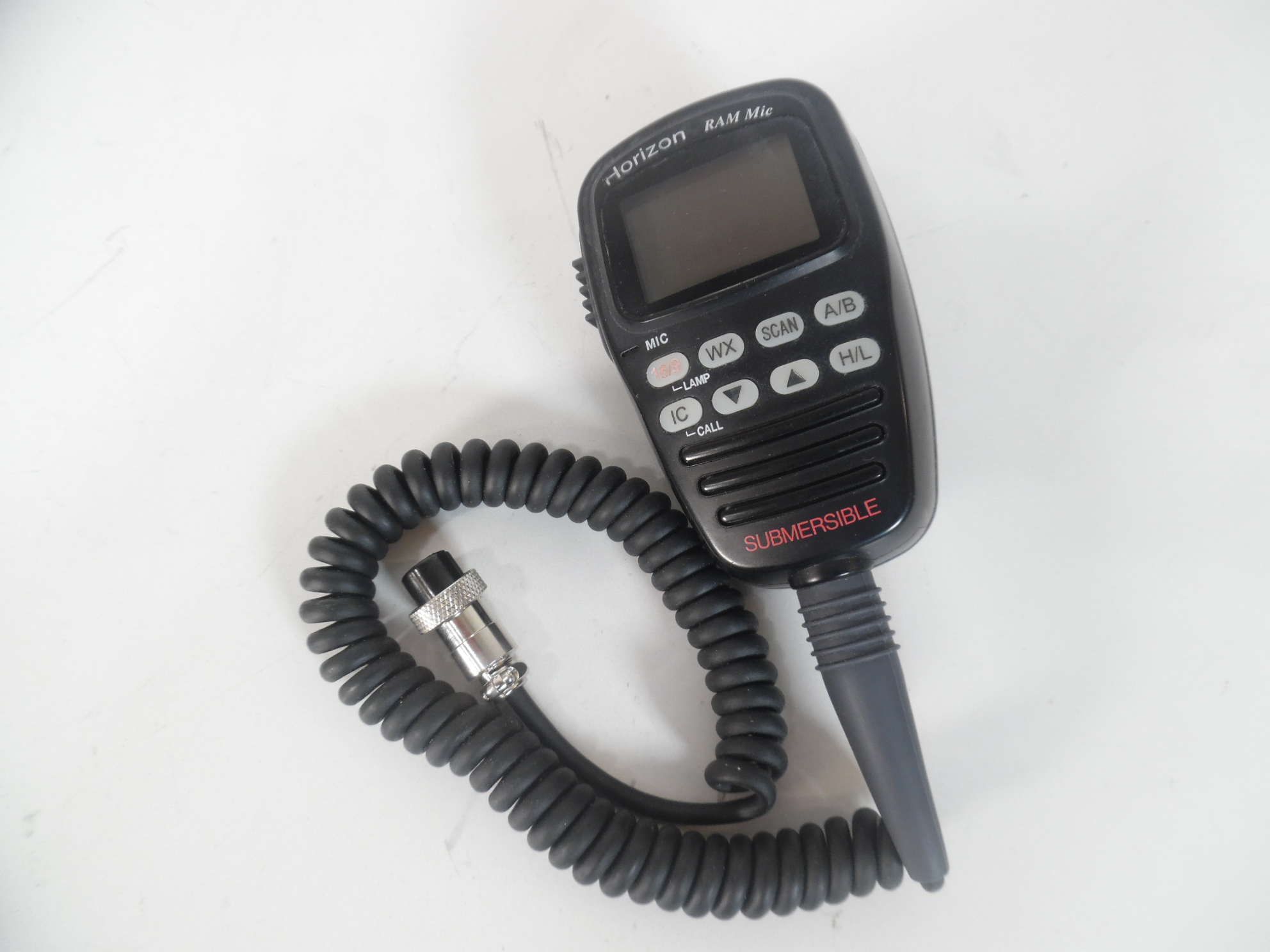 Standard Horizon CMP23B RAM Mic Handset-Black- Tested - Max Marine ...