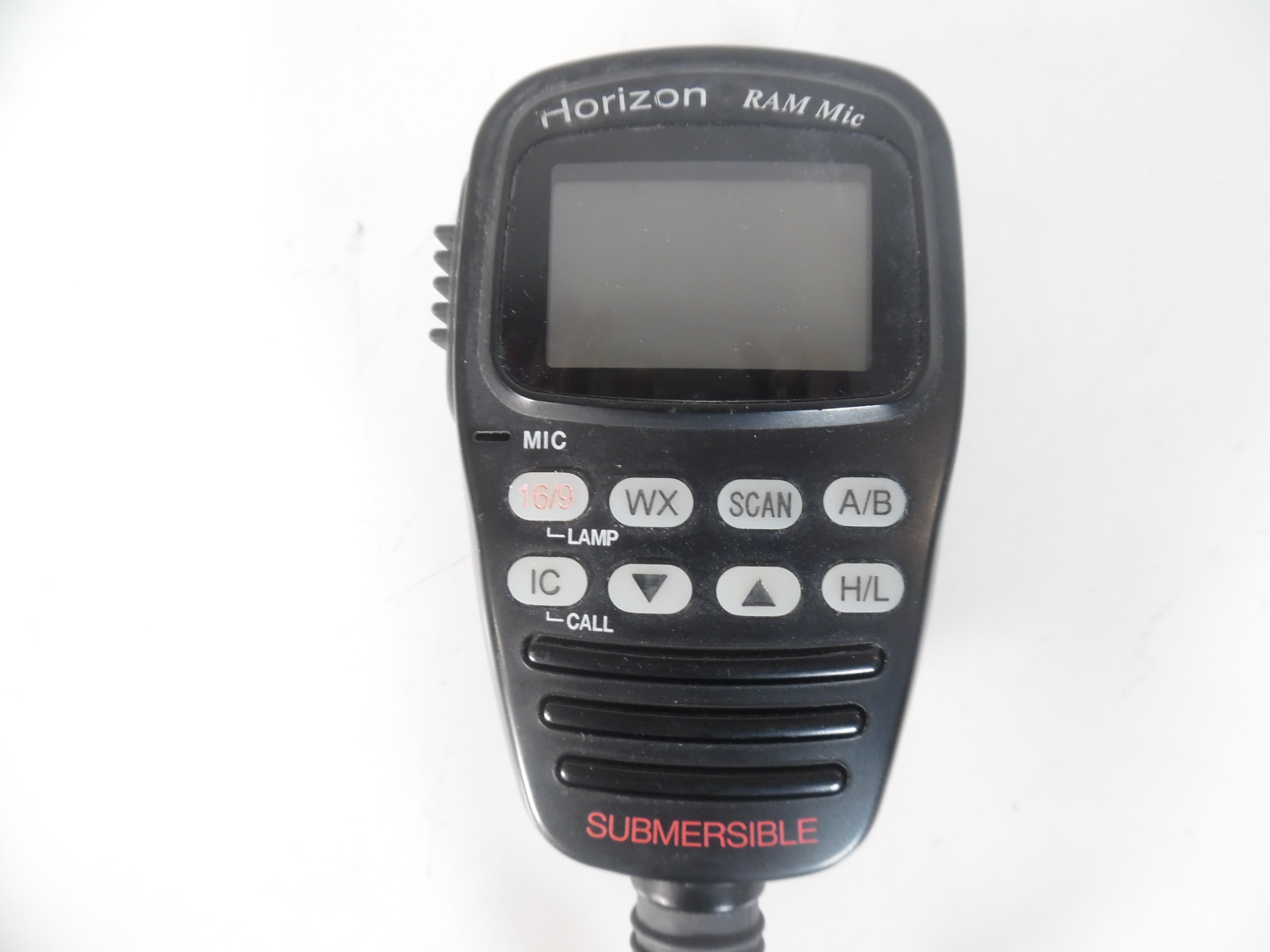 Standard Horizon CMP23B RAM Mic Handset-Black- Tested - Max Marine ...