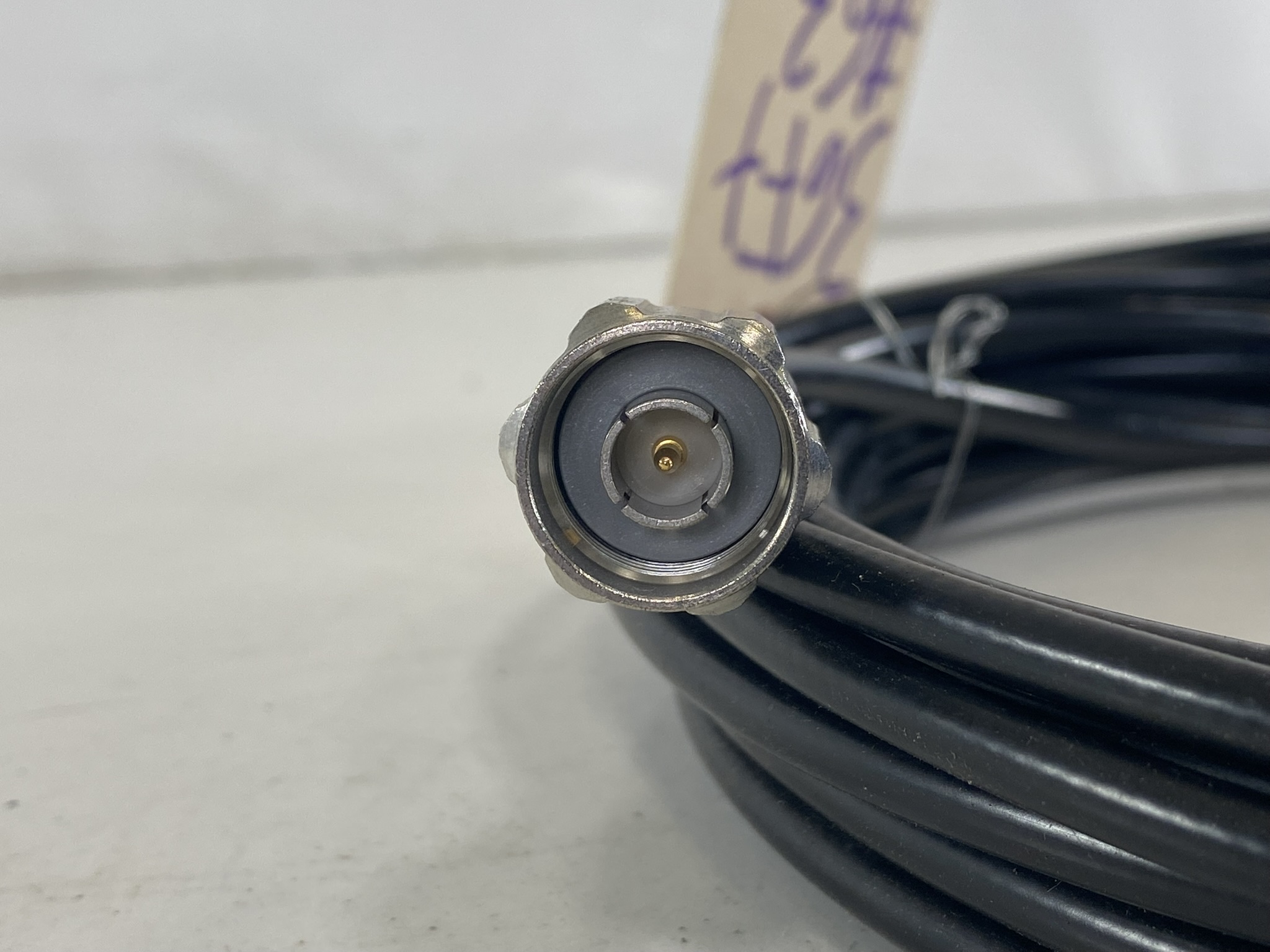 Suhner Switzerland RG223 Coaxial Cable 36ft w/ Male N-Connector + Bare ...