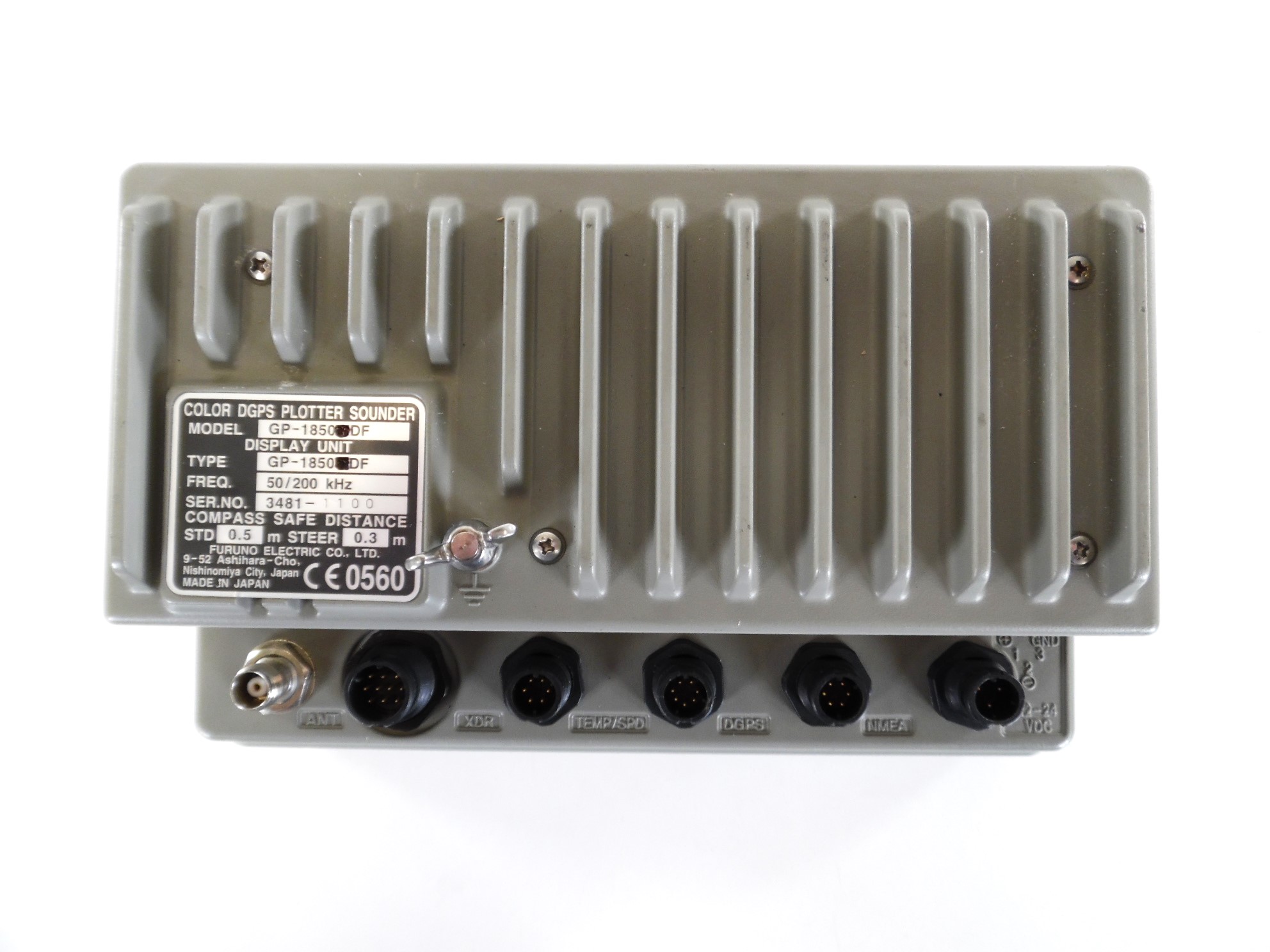 Furuno GP-1850DF Navionics GPS Chartplotter w/Sounder *Tested/New LCD ...