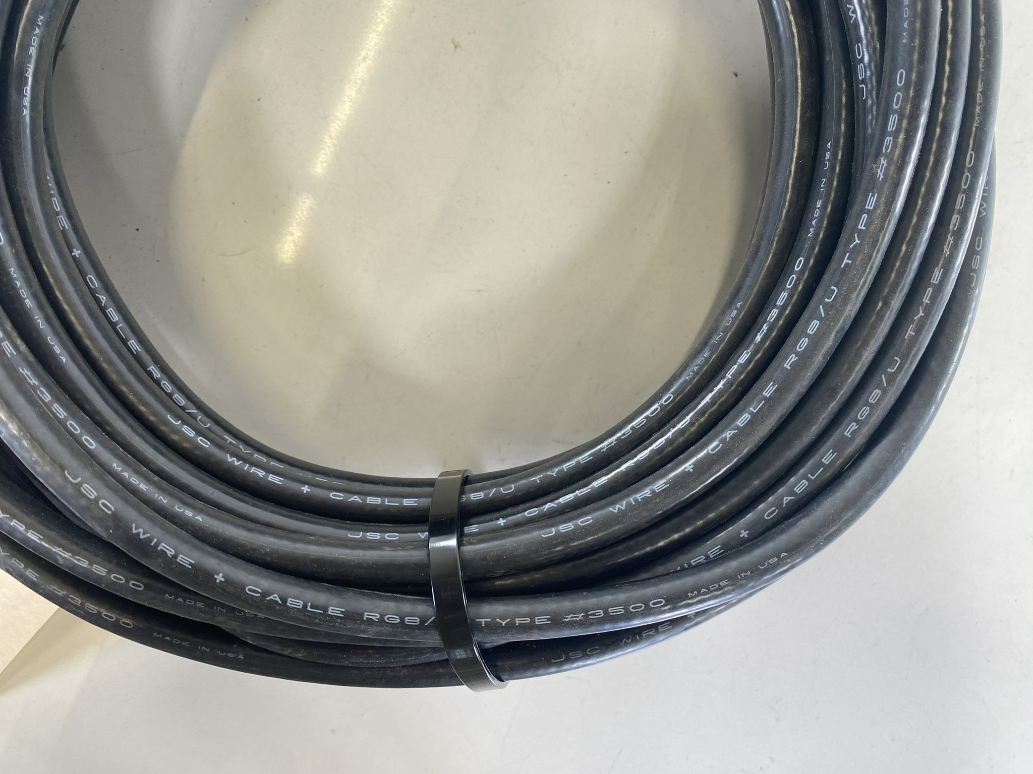 JSC Wire & Cable RG8/U 58ft Coaxial Cable Low Loss - Max Marine Electronics