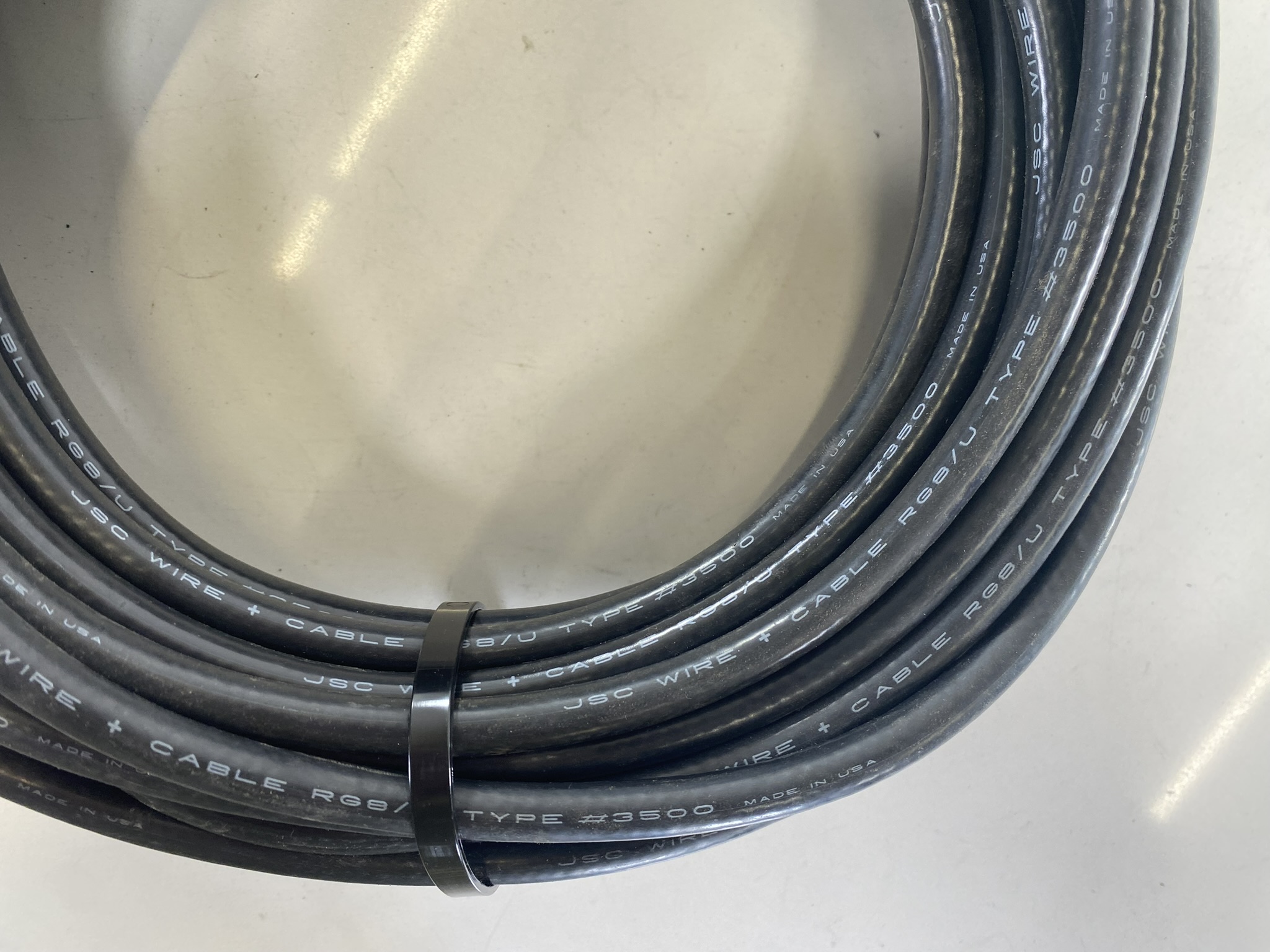 JSC Wire & Cable RG8/U 58ft Coaxial Cable Low Loss - Max Marine Electronics
