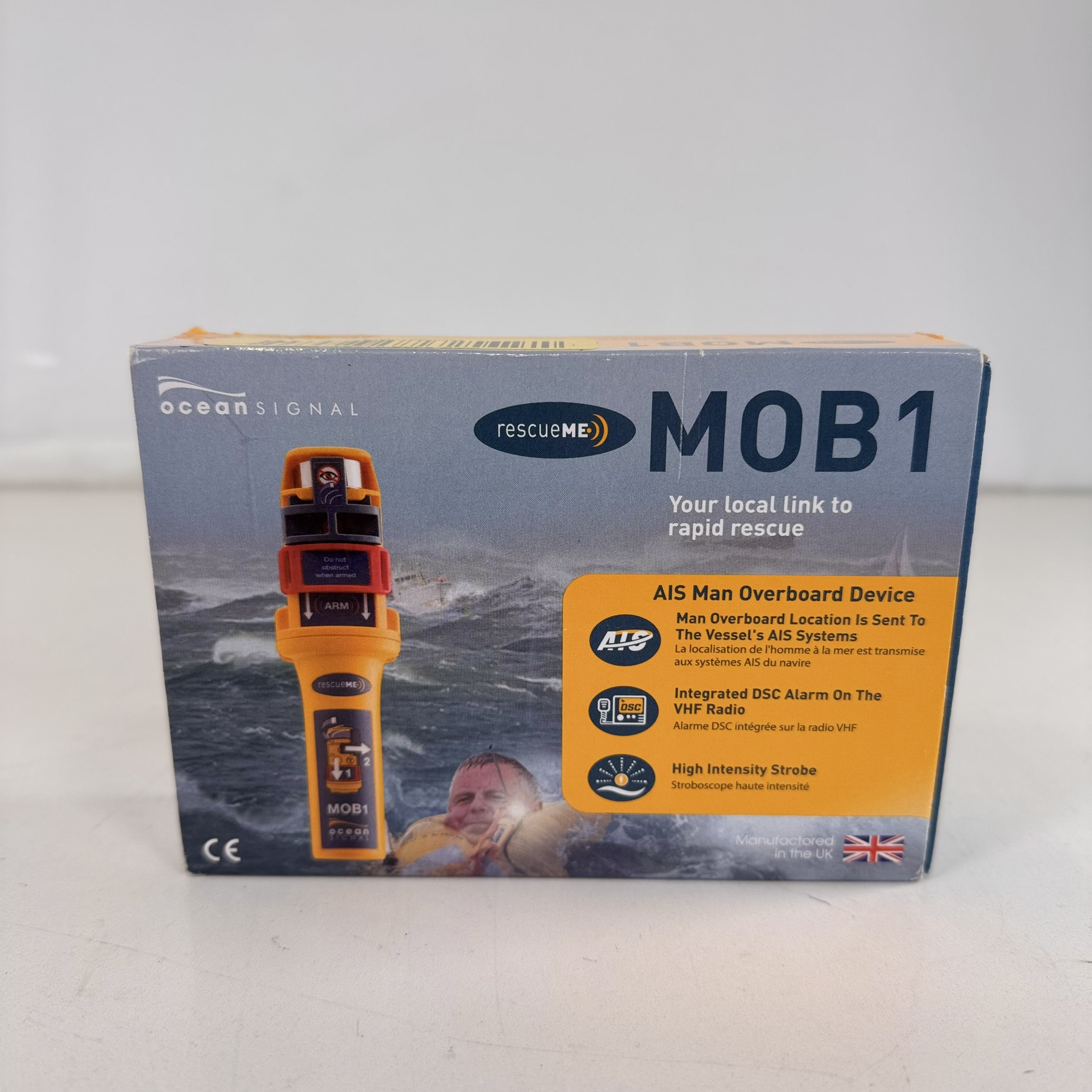Ocean Signal rescueME MOB1 AIS/DSC Personal Locator Beacon Exp 2/2030 ...