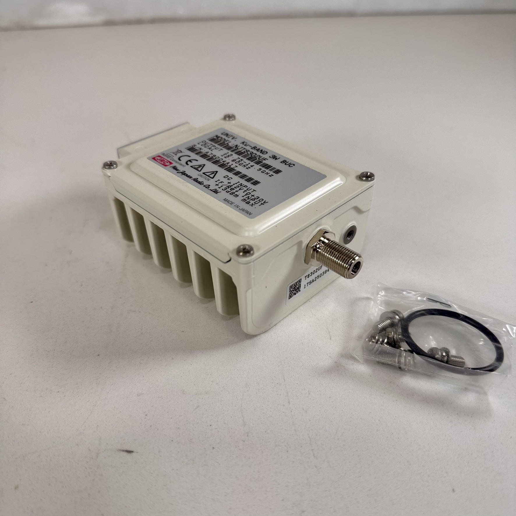 JRC Japan Radio Co. Universal Ku-Band 3W BUC NJT8302UF - 13.57-14.5Ghz ...