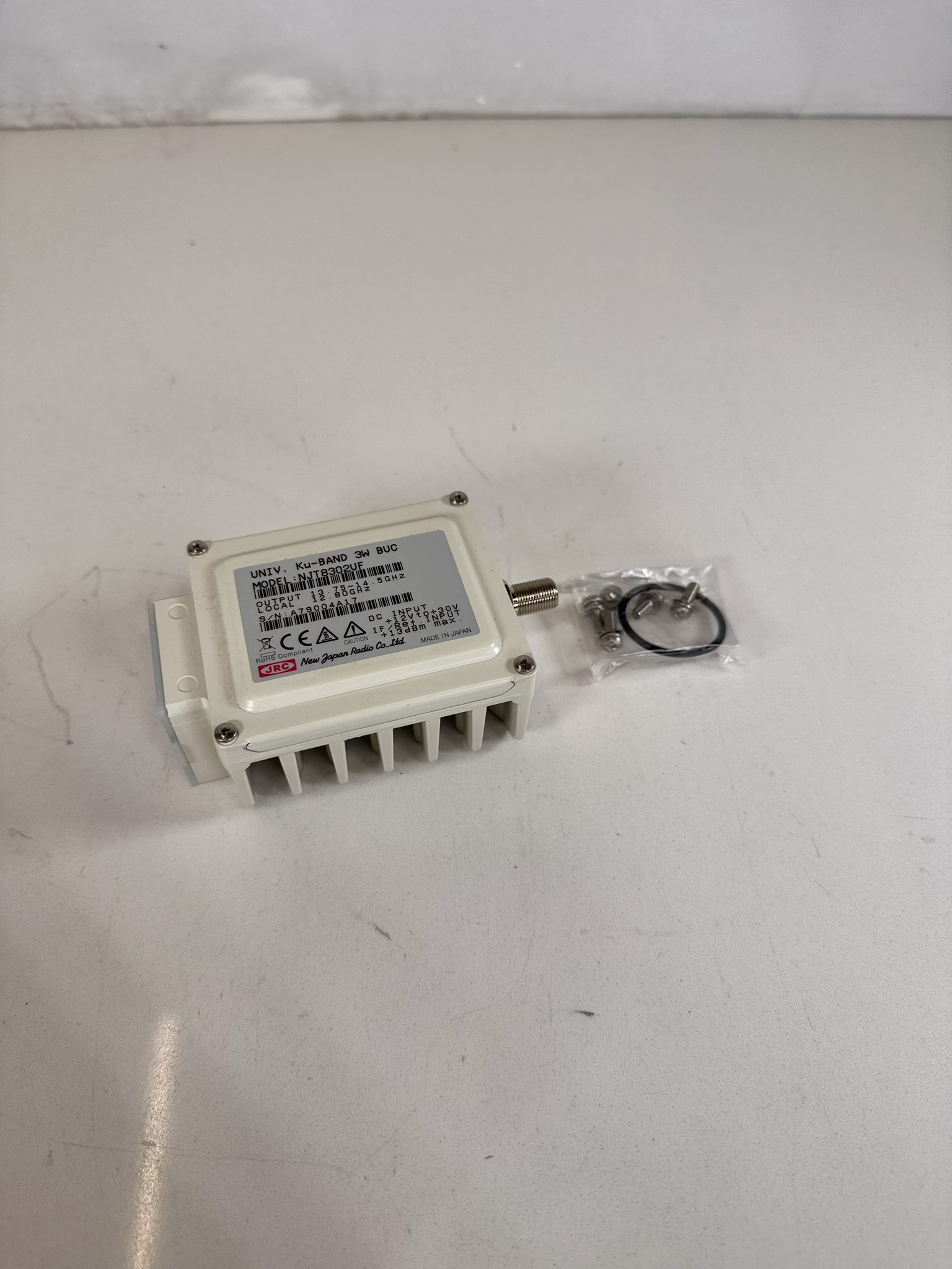 JRC Japan Radio Co. Universal Ku-Band 3W BUC NJT8302UF - 13.57-14.5Ghz ...