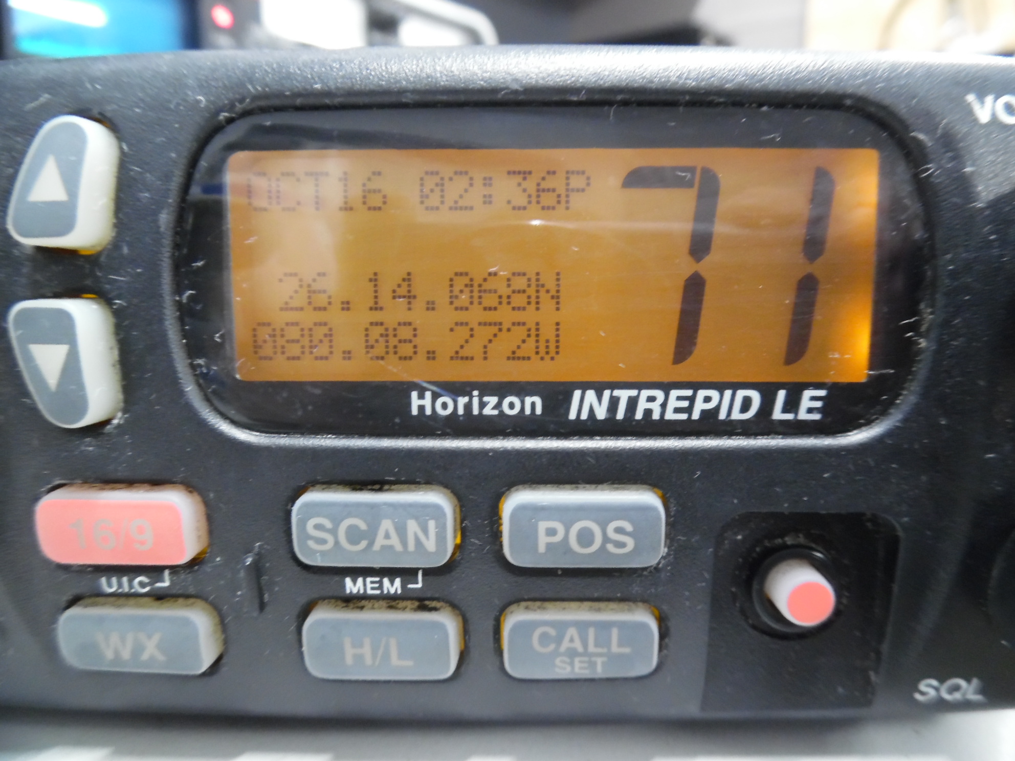 Standard Horizon GX1265S Intrepid LE VHF Marine Radio w/ Mic - Tested ...