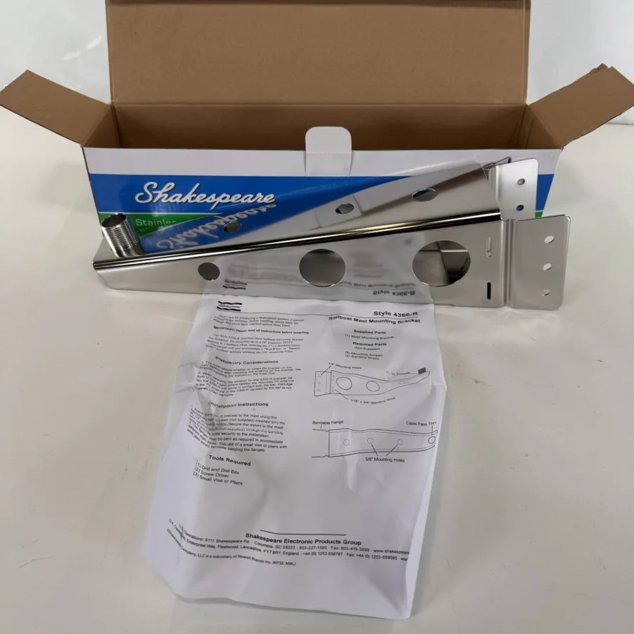 Shakespeare Sailboat Mast Mounting Bracket 4366-R Stainless Steel Mount ...