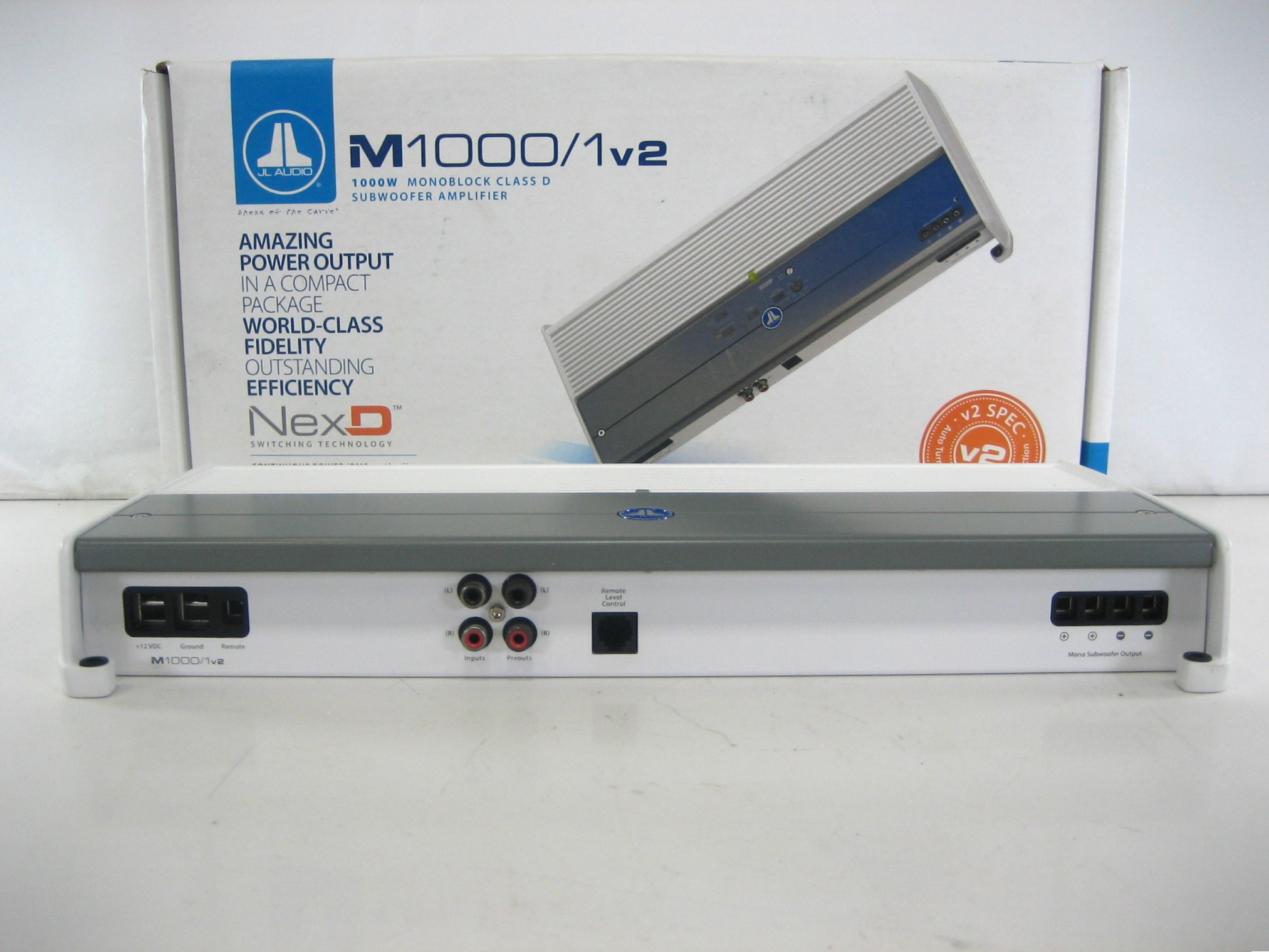 JL Audio M1000/1v2 98357 Subwoofer Amplifier 1000W As-Is For Parts ...