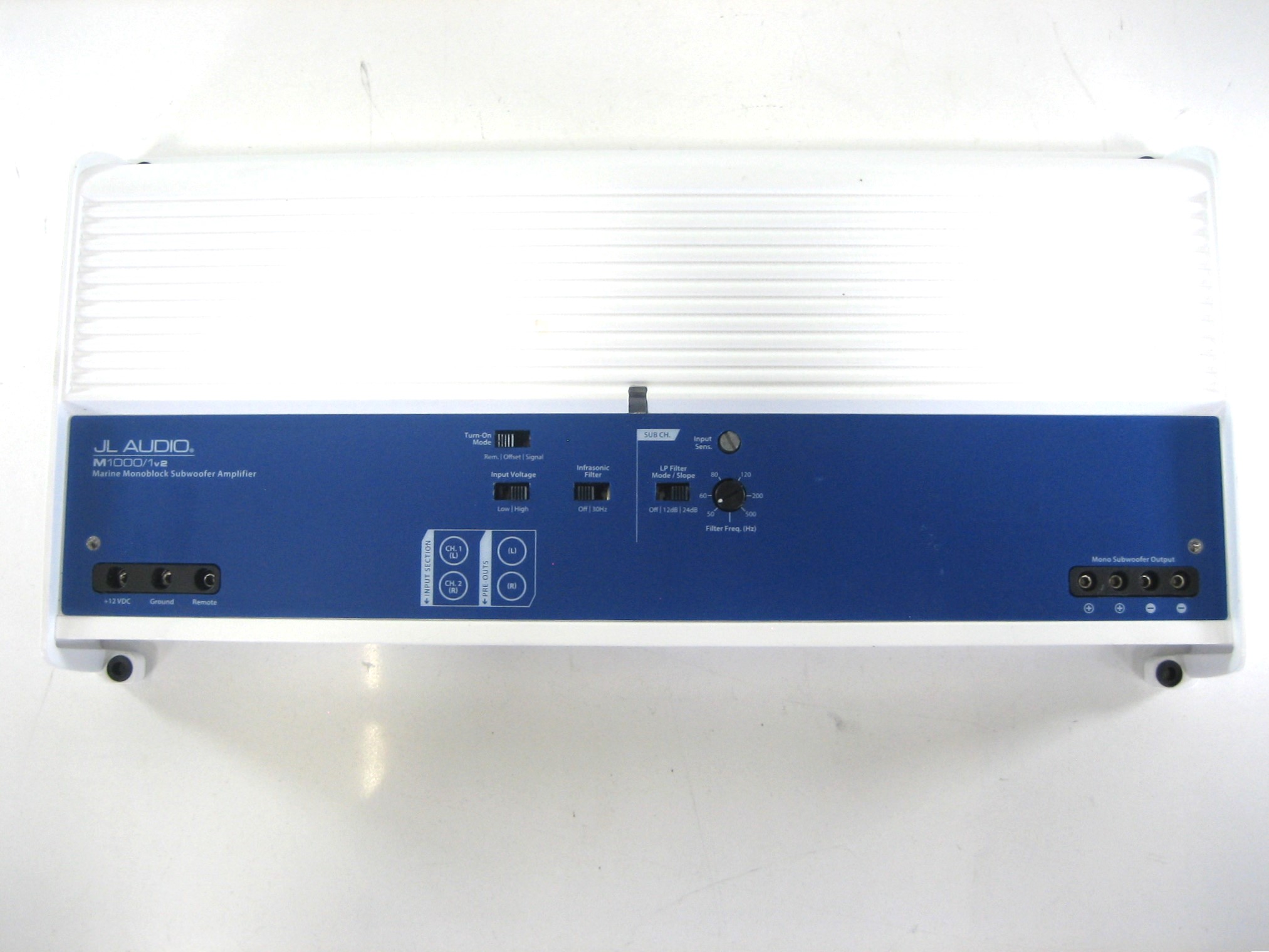 JL Audio M1000/1v2 98357 Subwoofer Amplifier 1000W As-Is For Parts ...