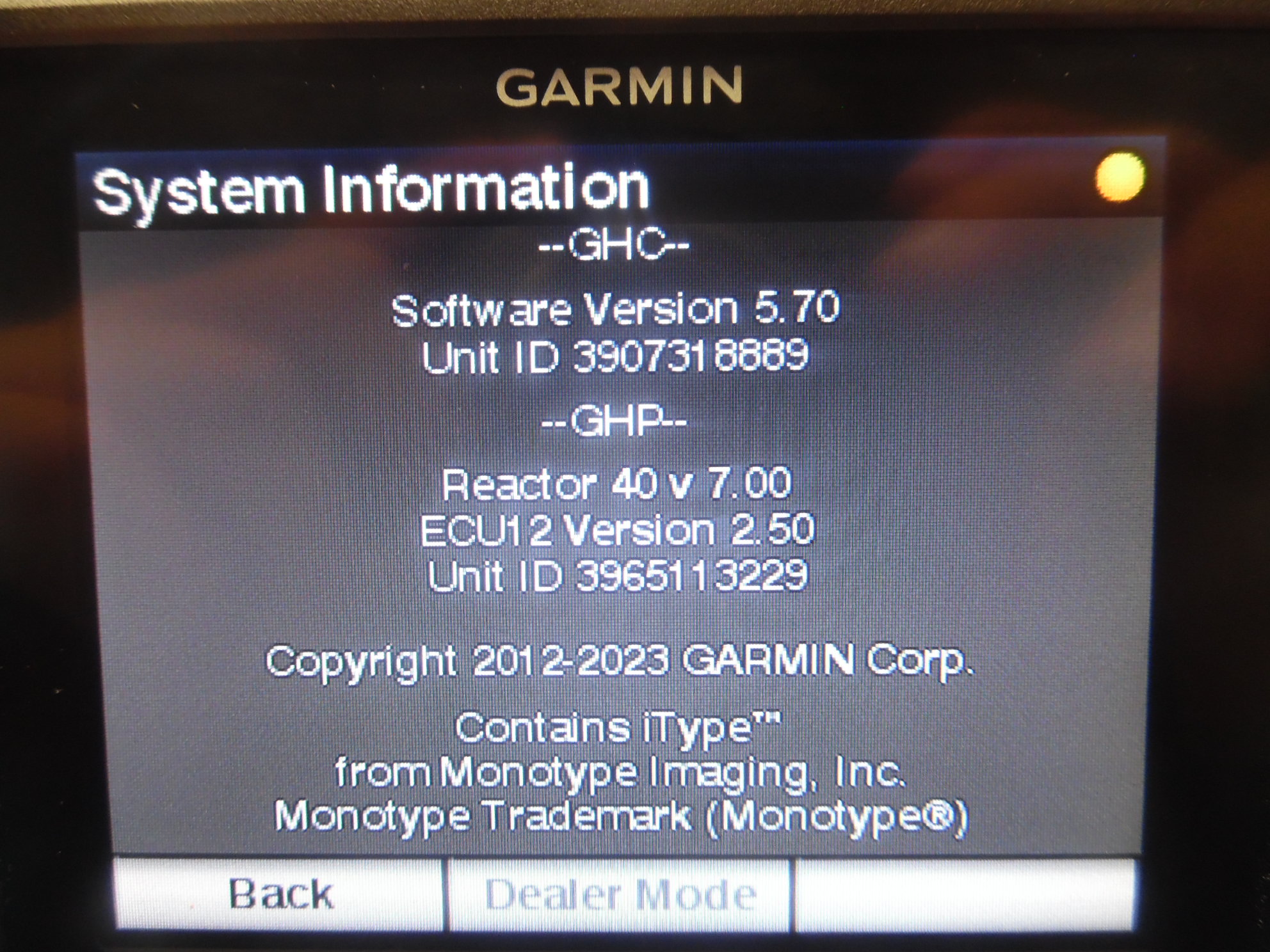 Garmin GHC 20 Marine Autopilot Control Head Display Unit - Max Marine ...