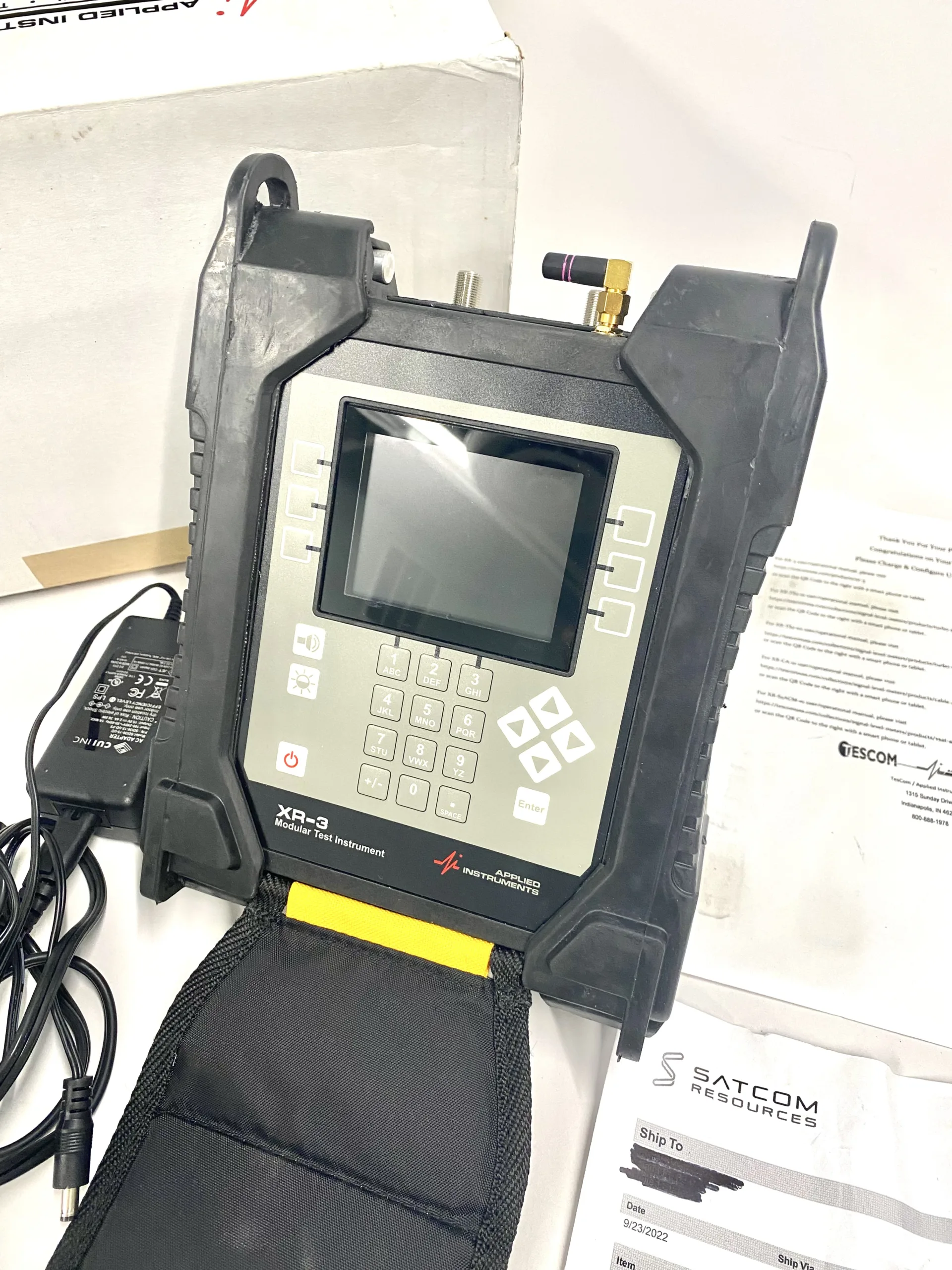 Applied Instruments XR-3W Modular Test Insturment, Wifi, w/VSAT XR ...