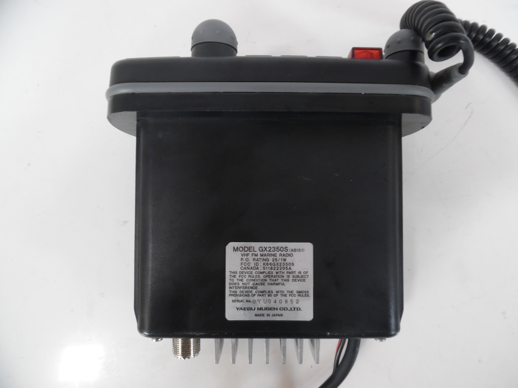 Standard Horizon Spectrum GX2350S Submersible Marine VHF Radio ...